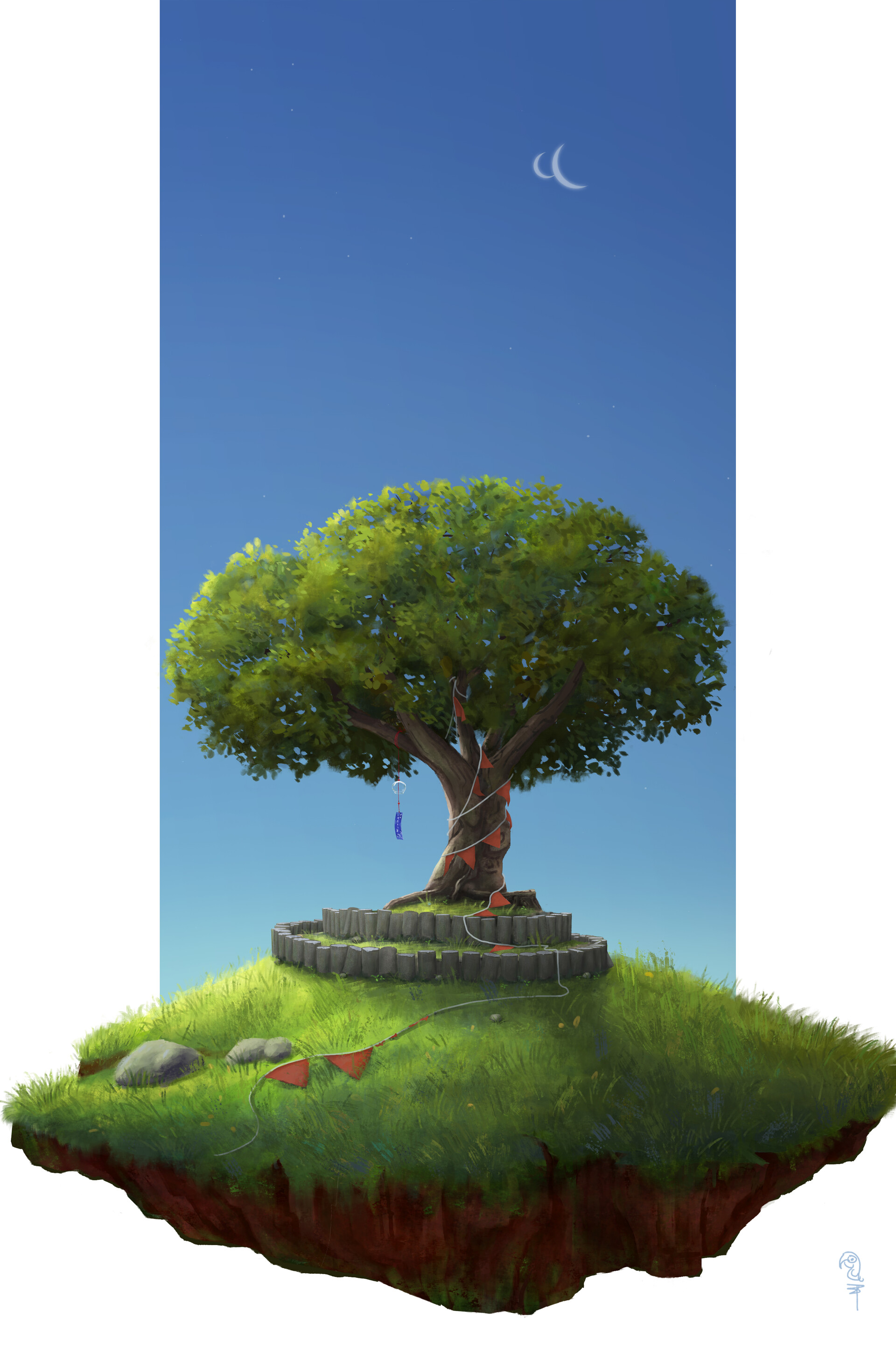 ArtStation - A nameless Garden