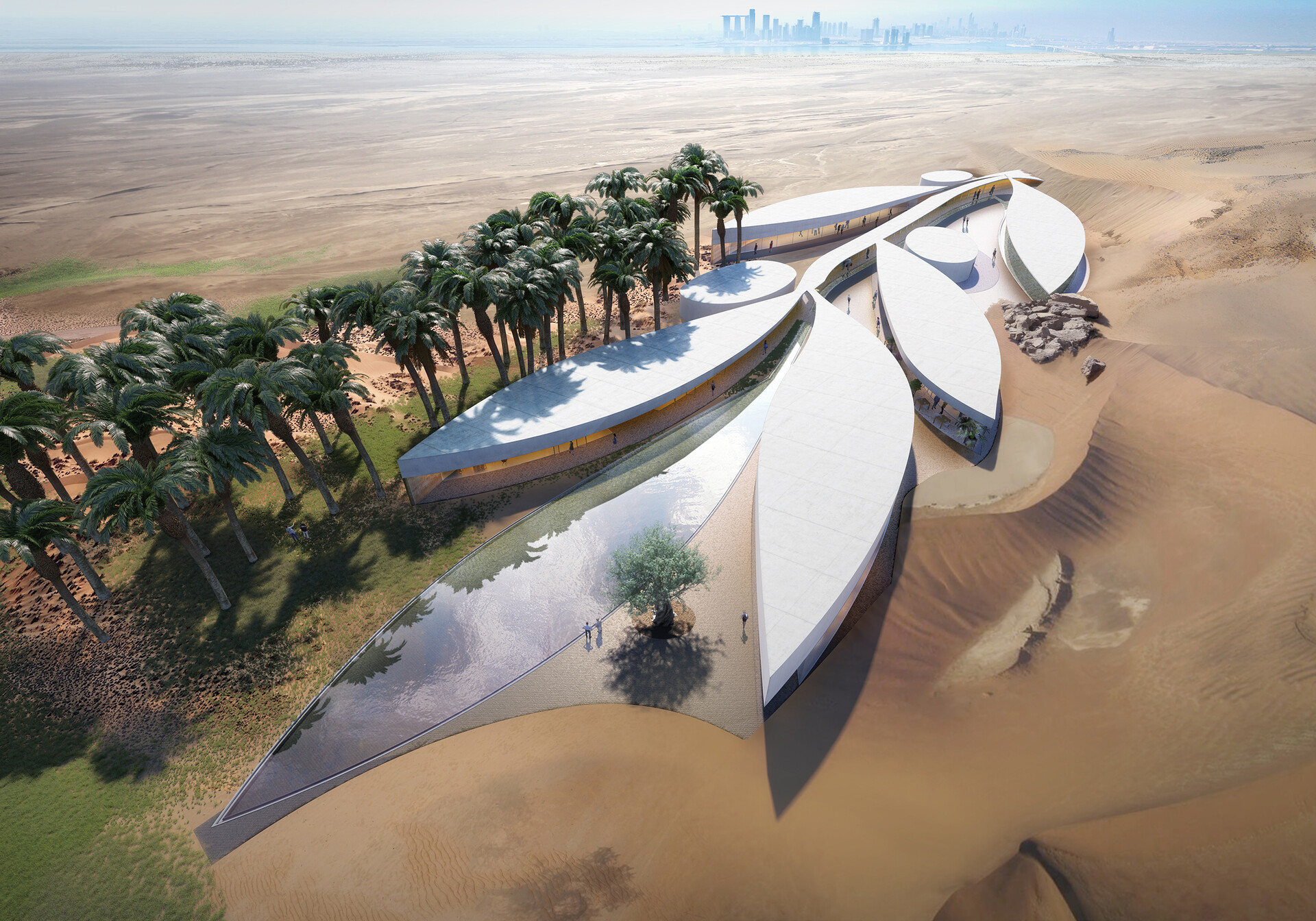 ArtStation - Agence VEZZONI_ Projet Espérantine Abu Dhabi_ 2018-2019