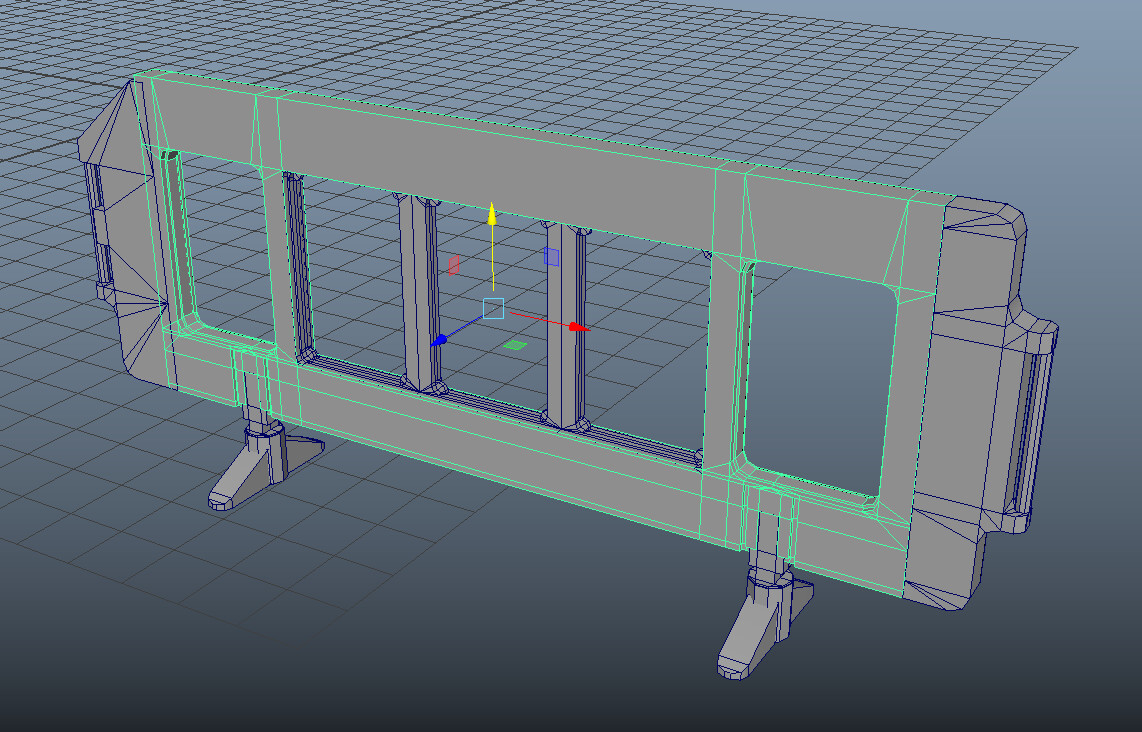 Samuel W. Alton - Project No.4: Exhibit London - Progression (Maya)