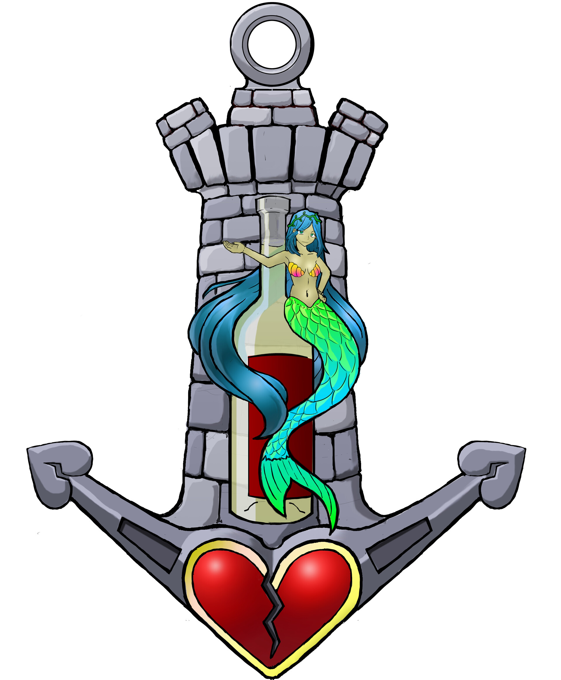 ArtStation - logo for a wine event.