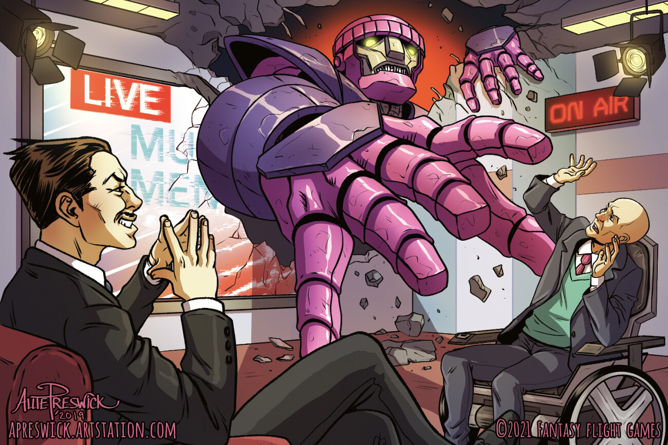 Allie Preswick Art - X-Men Mutant Insurrection: Mutant Menace