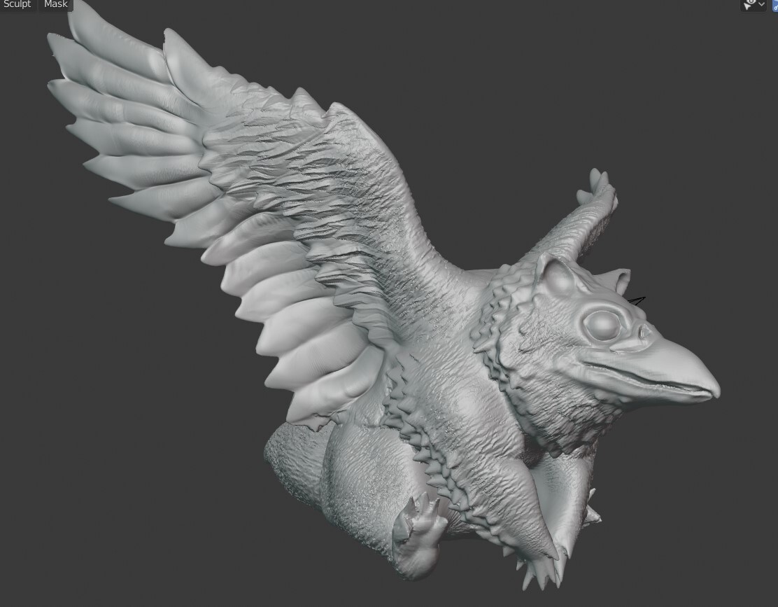 ArtStation - Trash Gryphon Pt 3 Raccorvid!