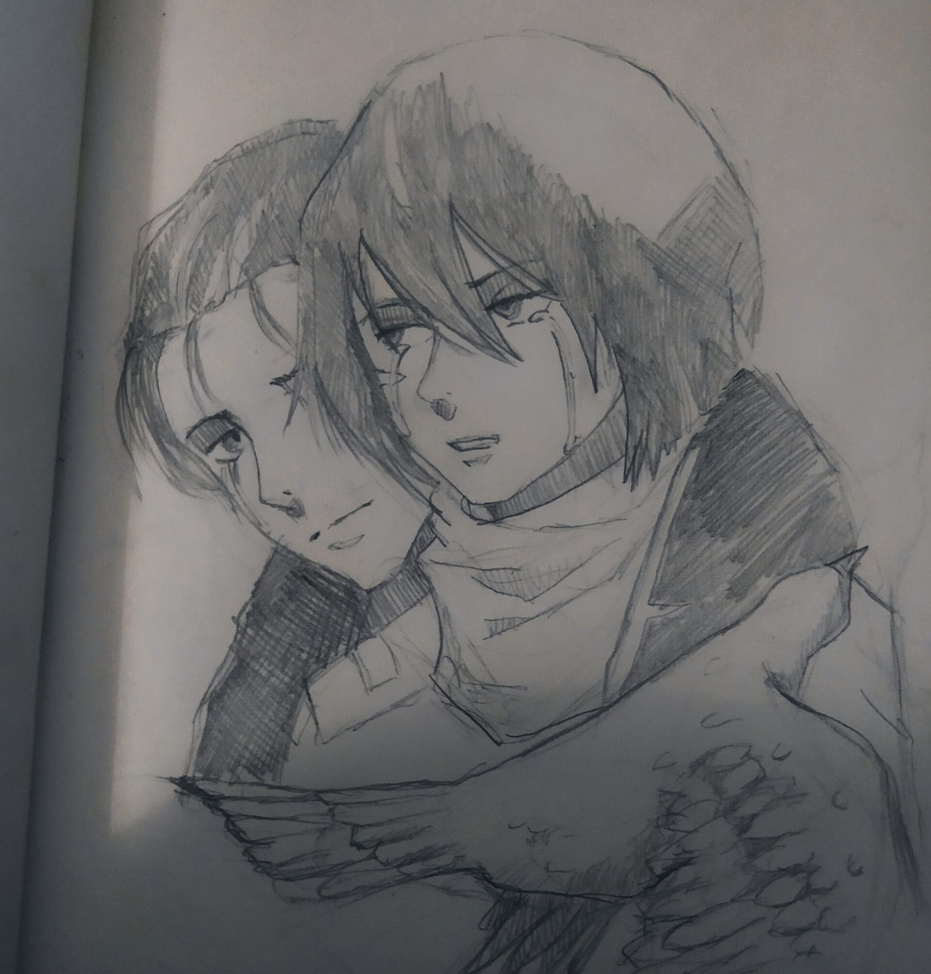 ArtStation - Eren Mikasa