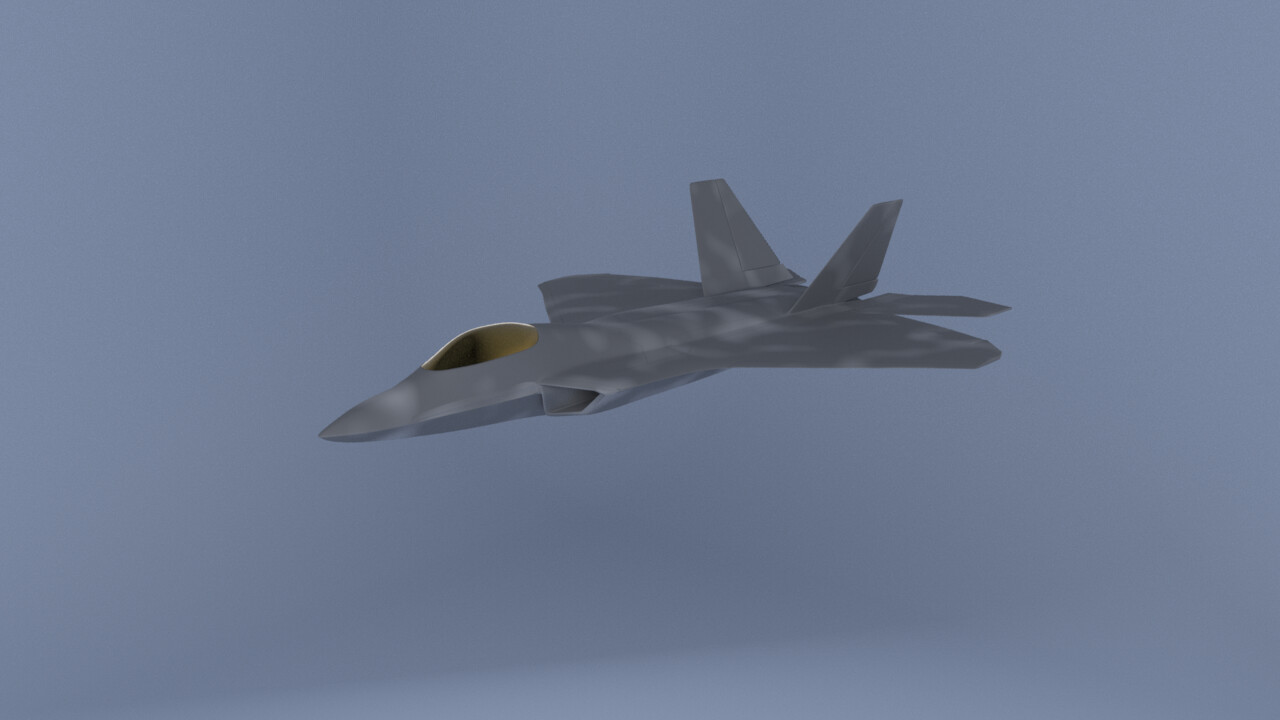 ArtStation - F22 Raptor