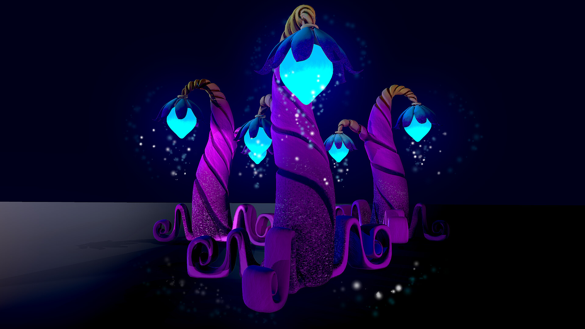 ArtStation - Magic flower