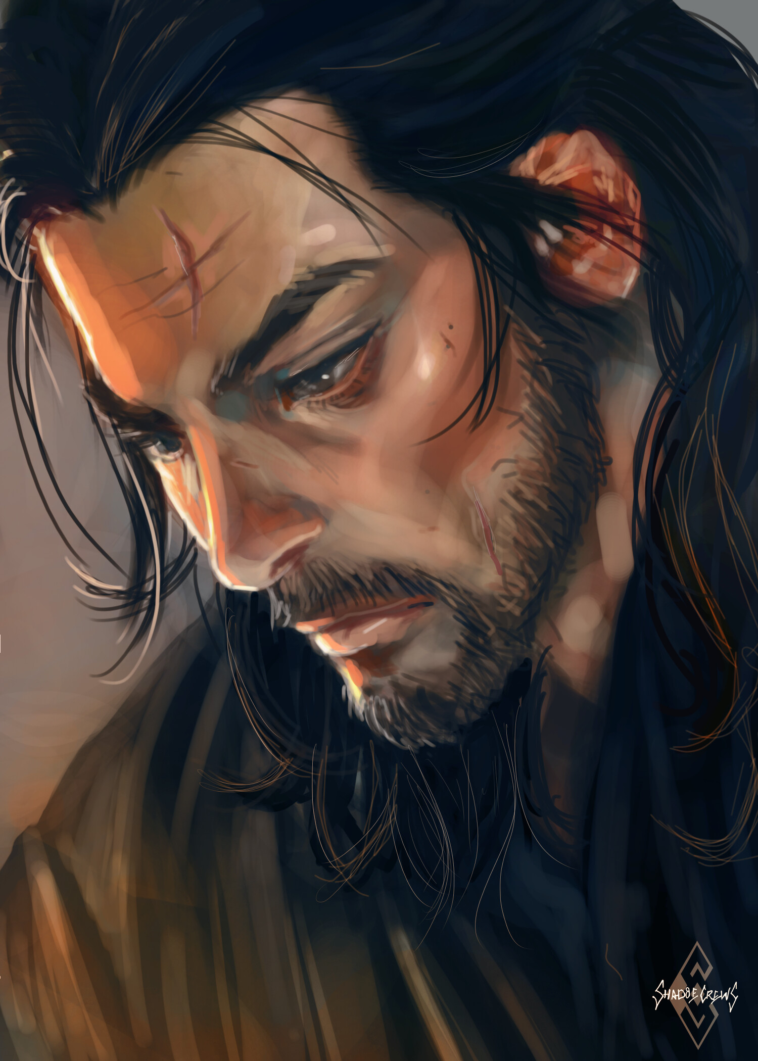 ArtStation - Miyamoto Musashi Study