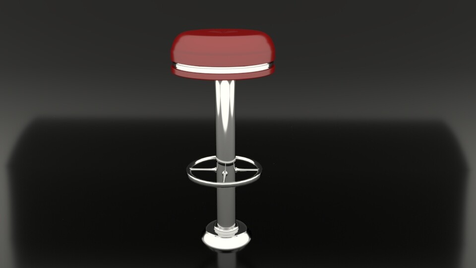 ArtStation - Bar Stool Prop