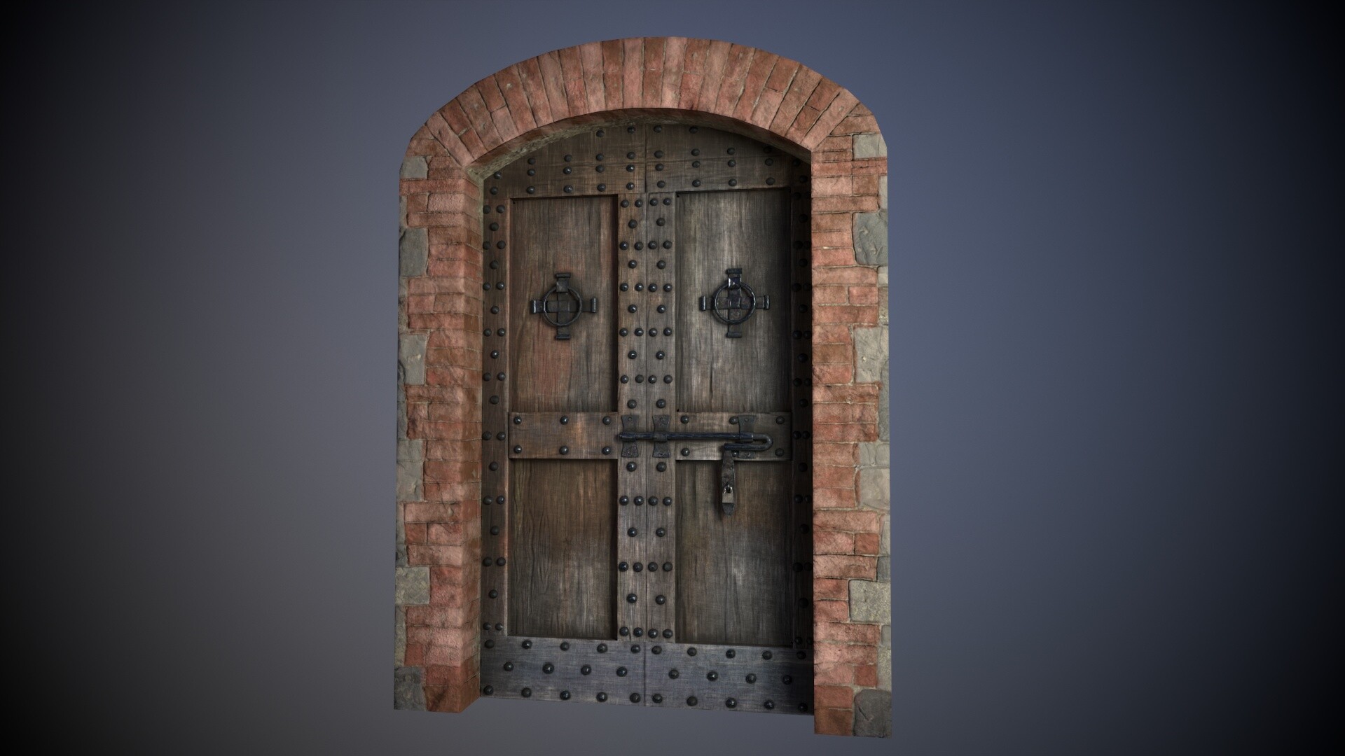 ArtStation - Medieval Door