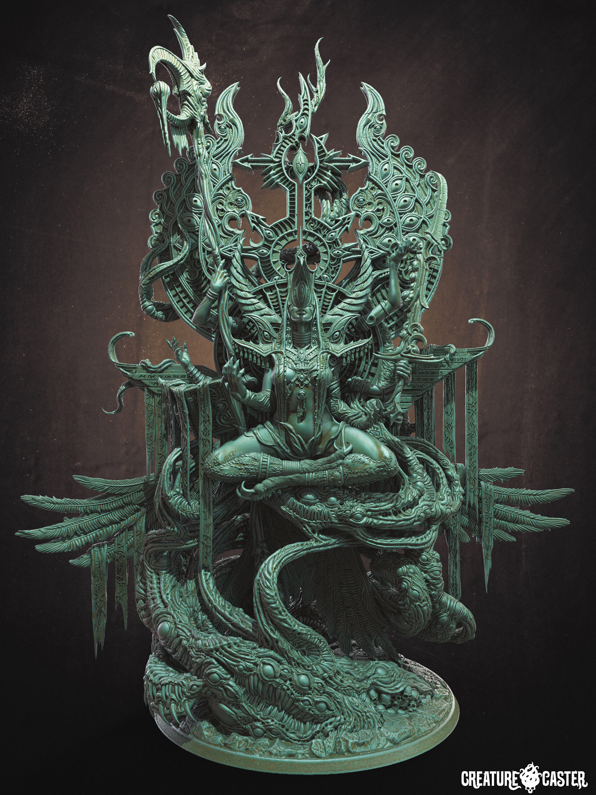 ArtStation - Queen of Malifica ( Creature Caster )