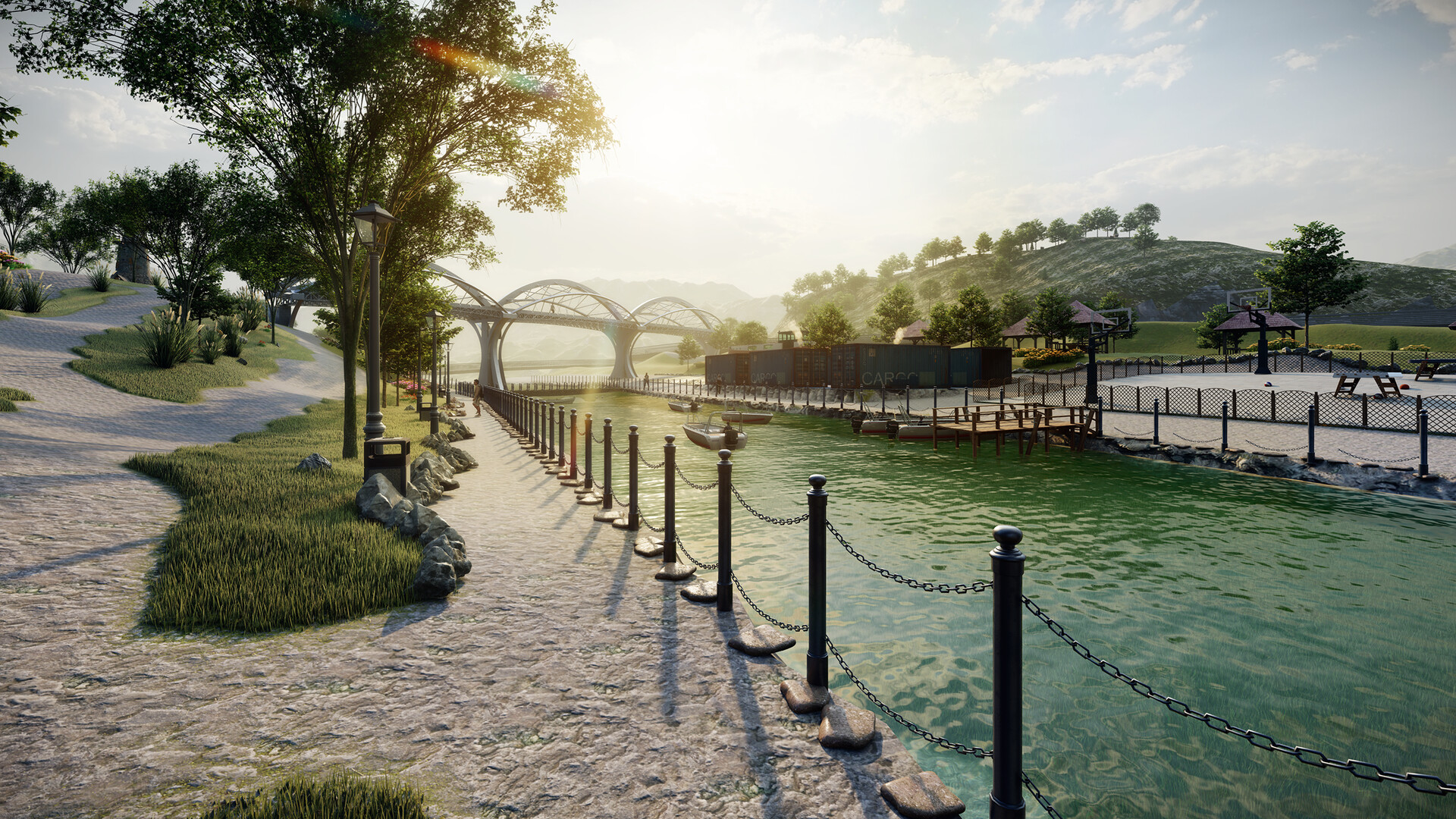 ArtStation - Landscape design visualization