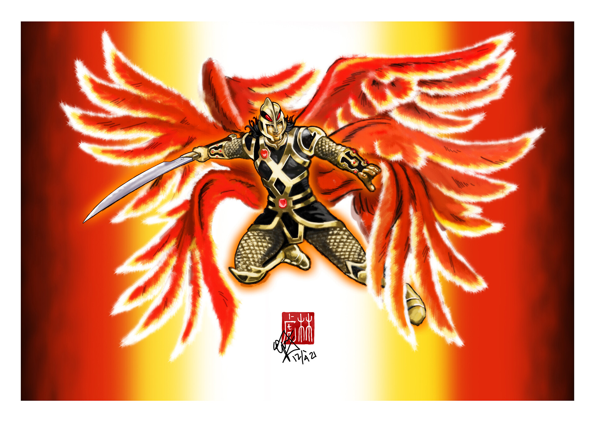 ArtStation - Golden Seraphim