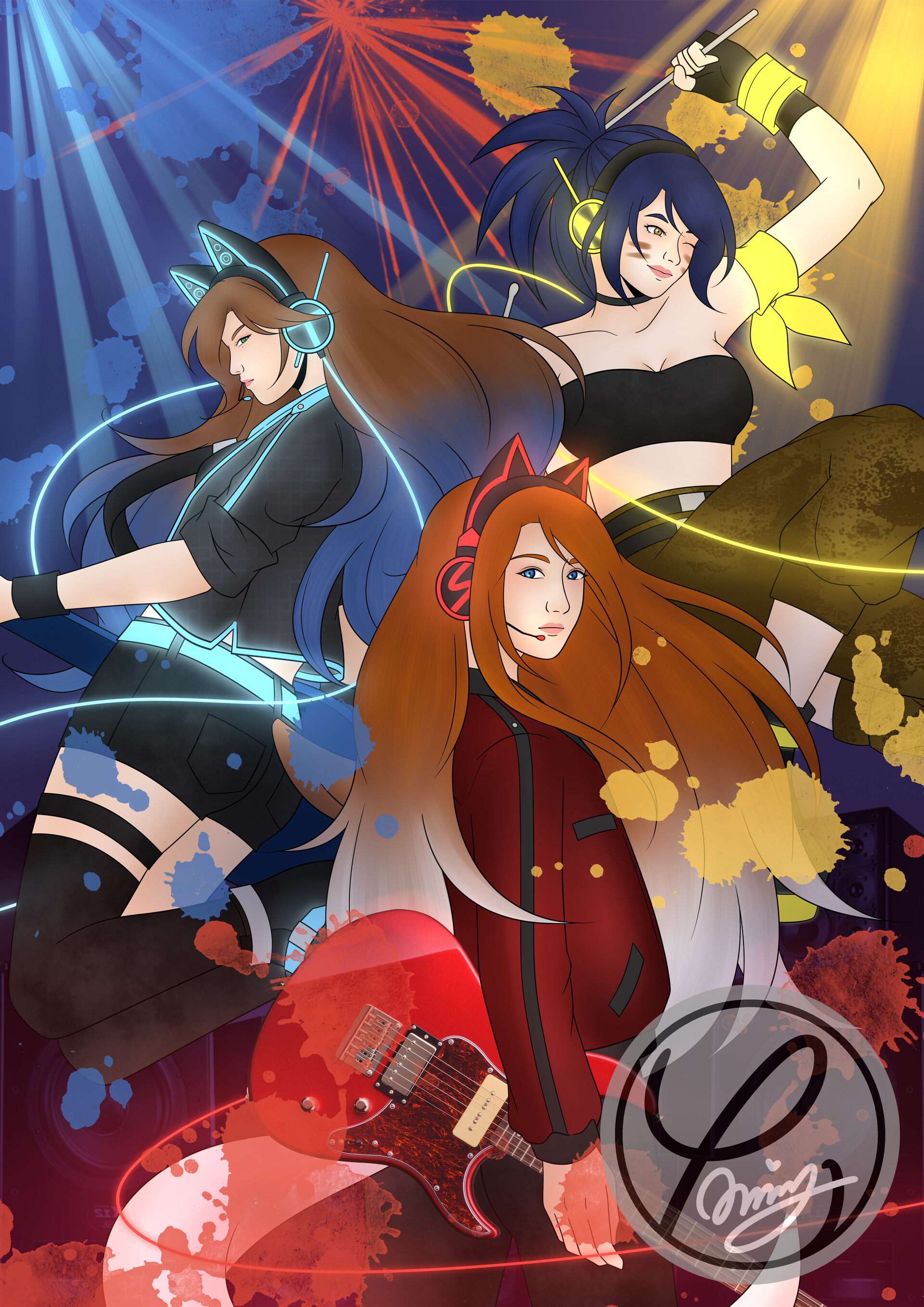 ArtStation - A UwU Tober - Band