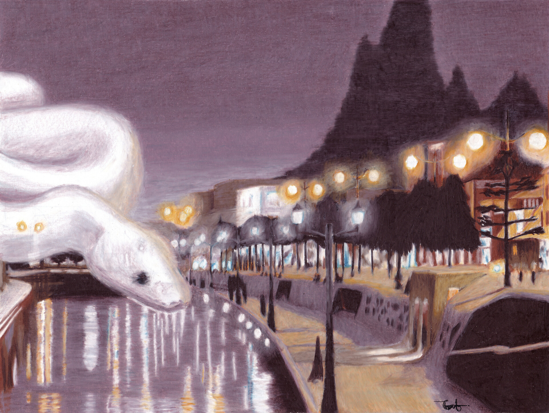 ArtStation - The Reminiscence of a White Serpent