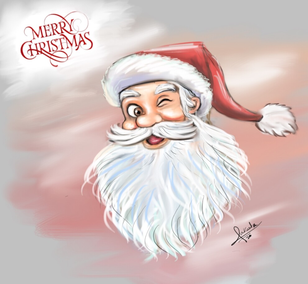 ArtStation - Santa - Digital ART