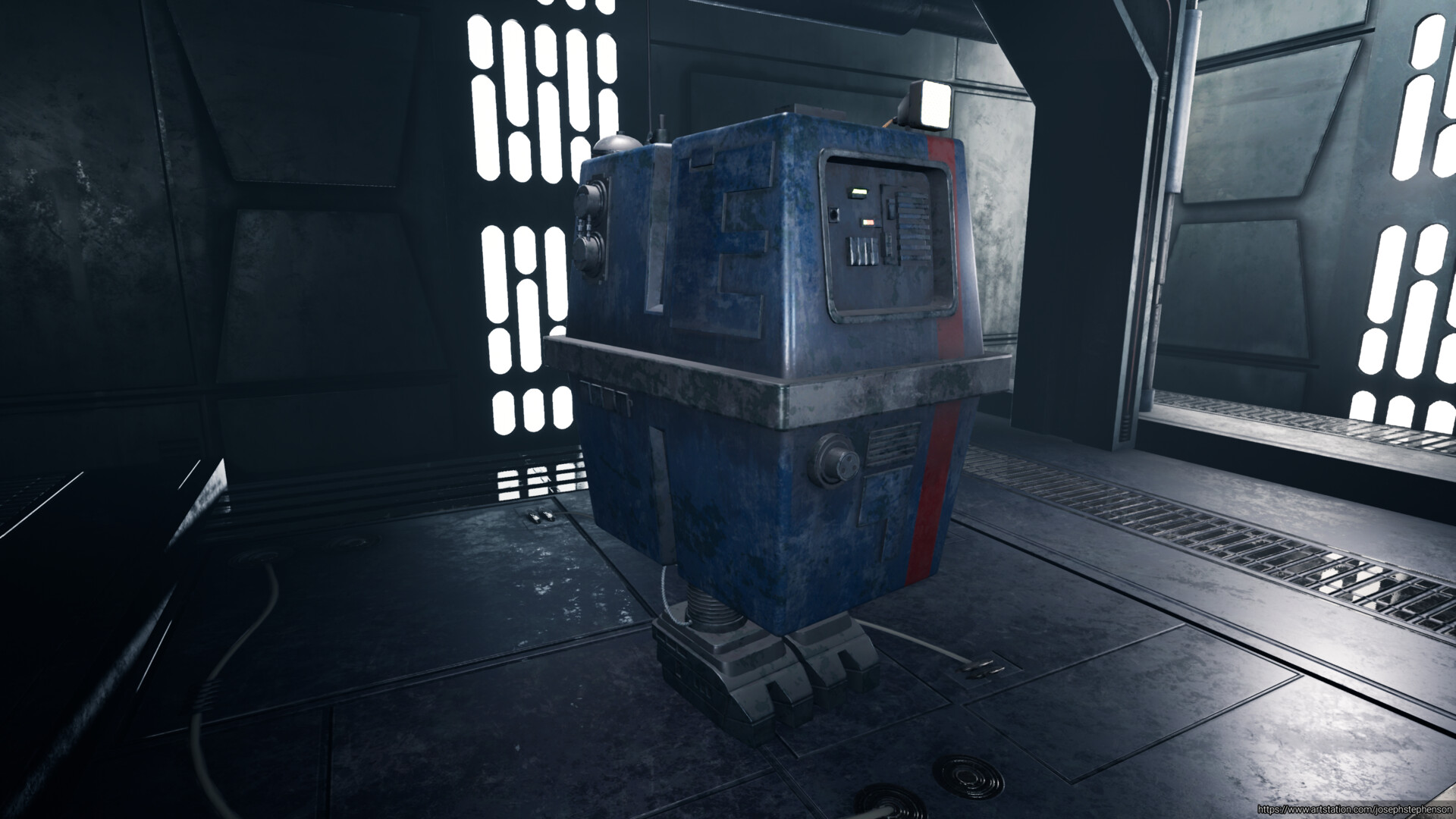 ArtStation - 3D - GNK Droid - Star Wars Fanart