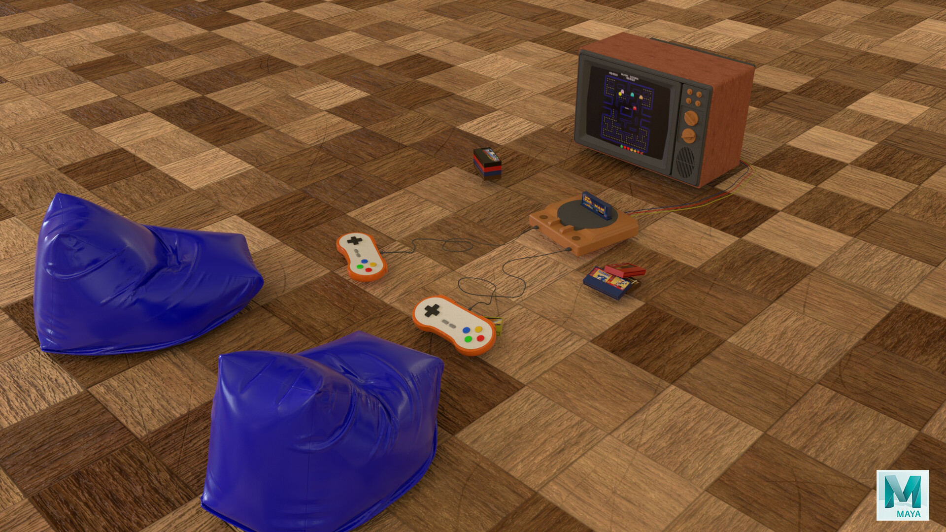 ArtStation - old game cantrolar