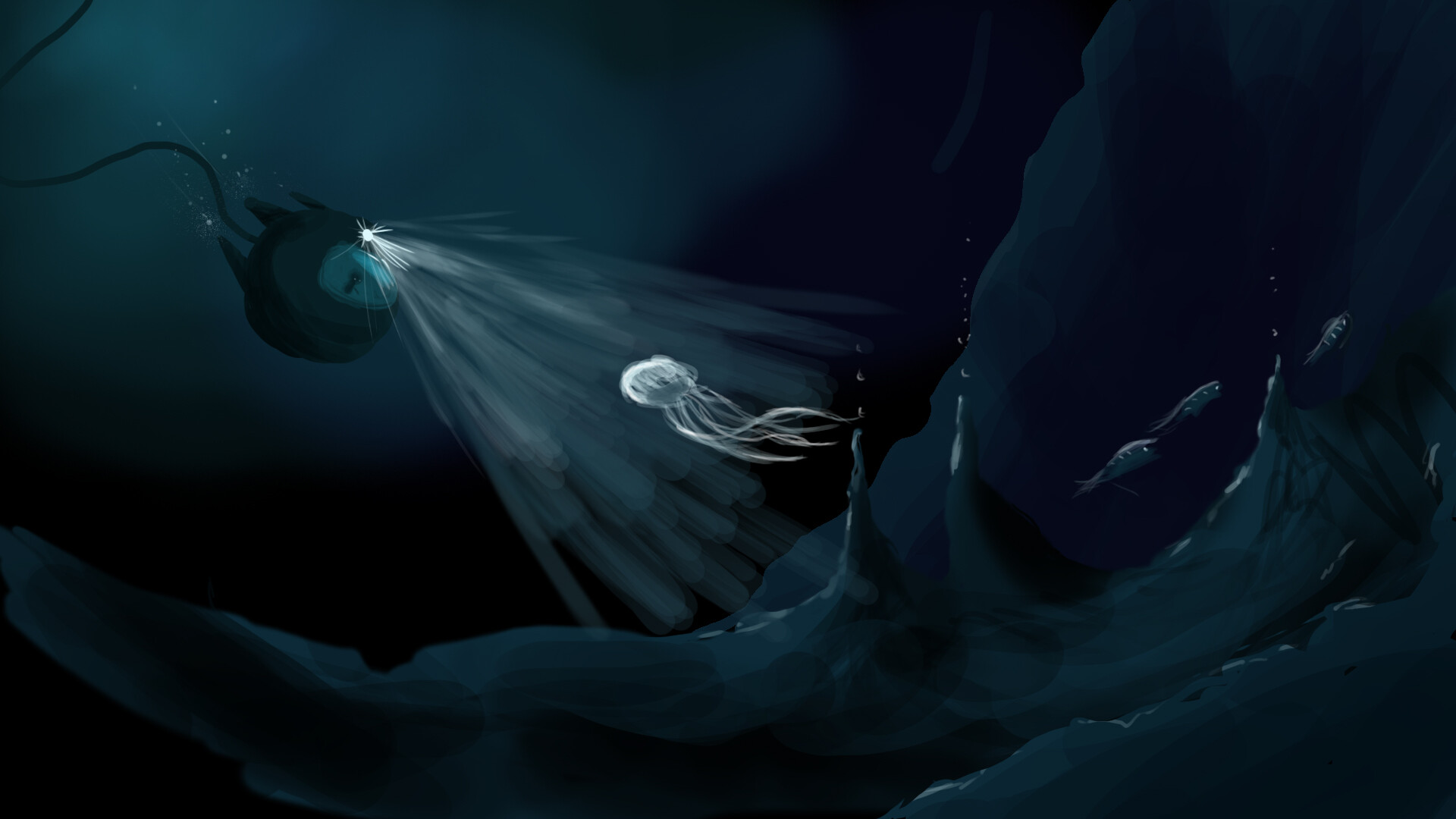 ArtStation - Deep sea explorer