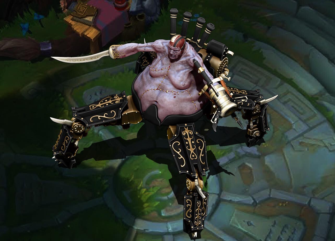 ArtStation - Urgot Steampunk