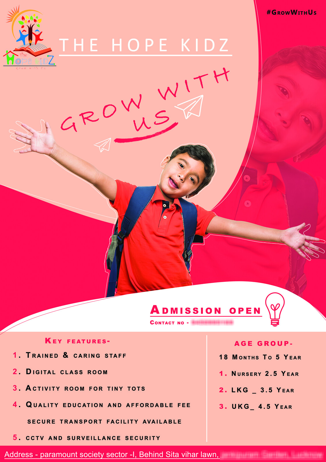 Play School Pamphlets Designs