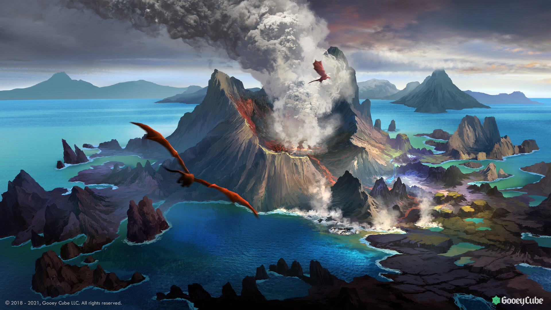 ArtStation - The Isle of Fire