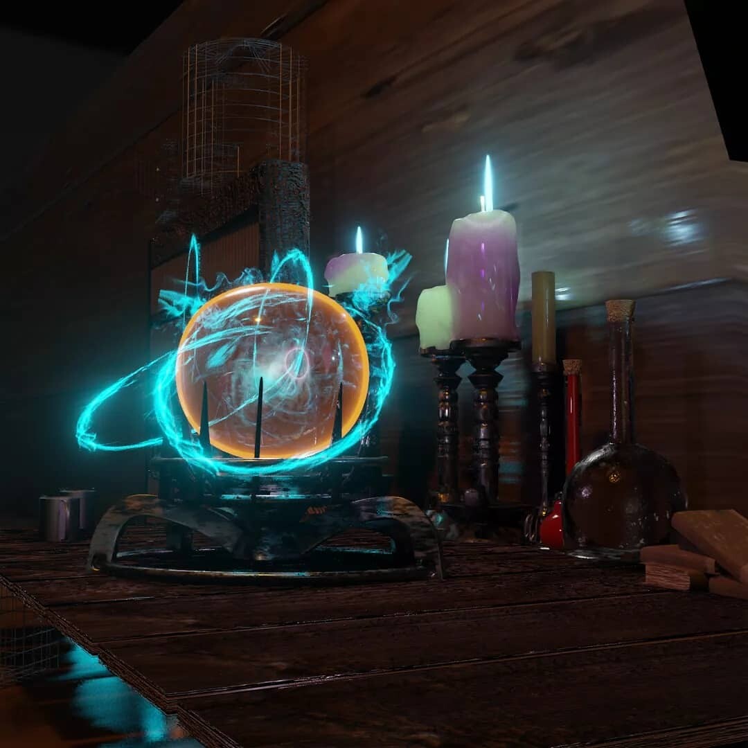 ArtStation - Magic scene