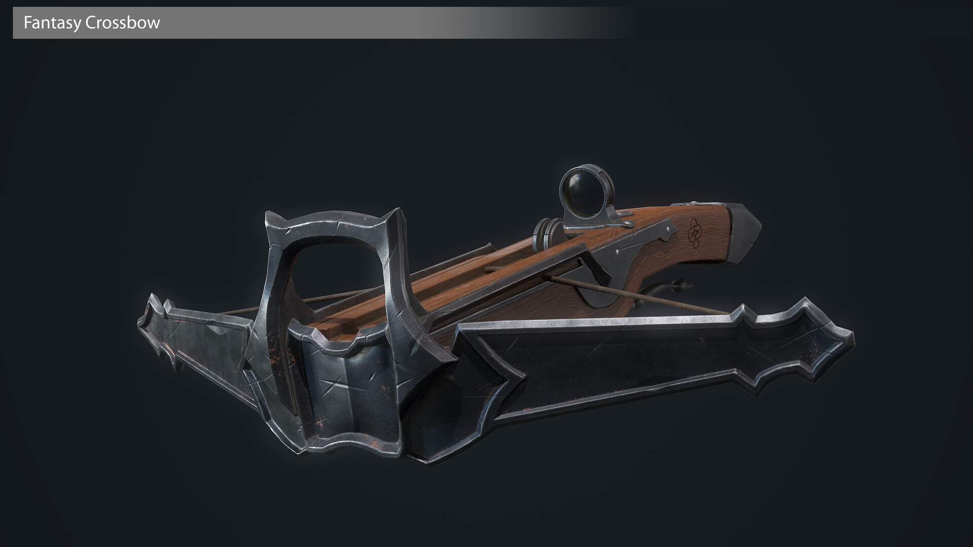 ArtStation - Fantasy CrossBow