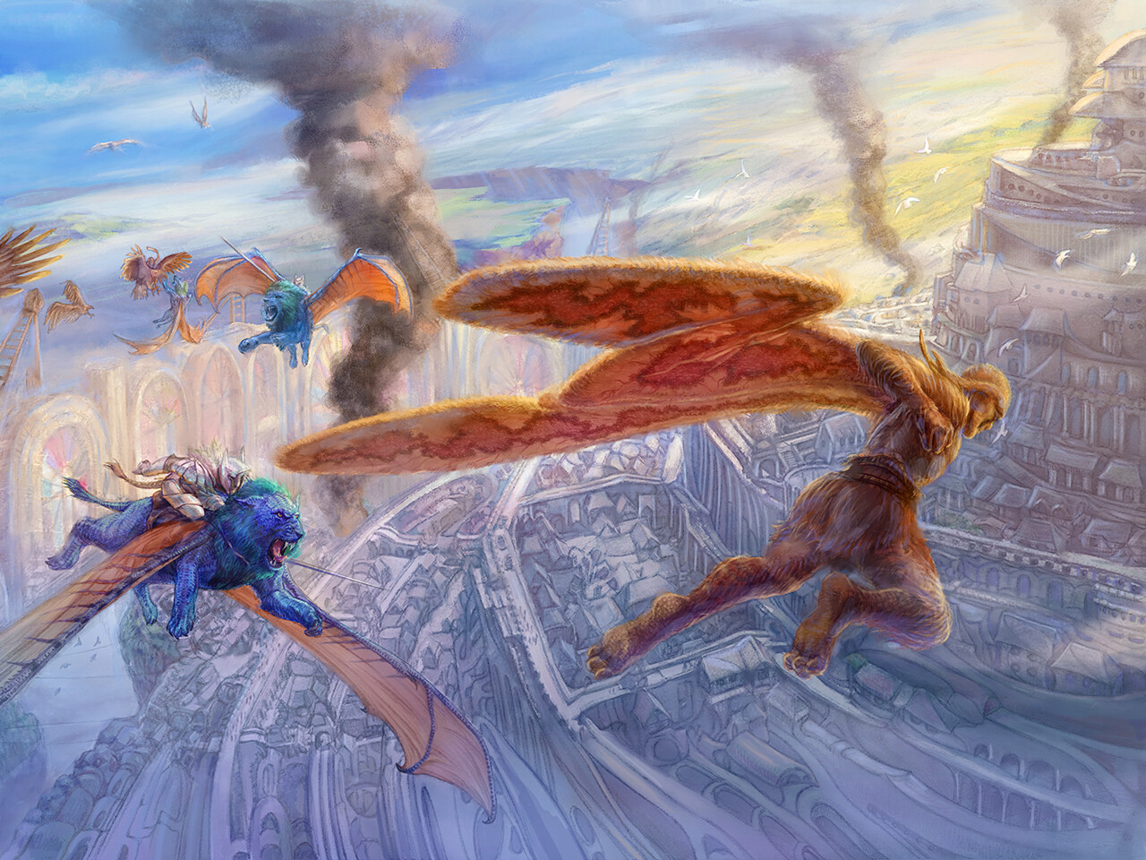 ArtStation - Defender of Llyans