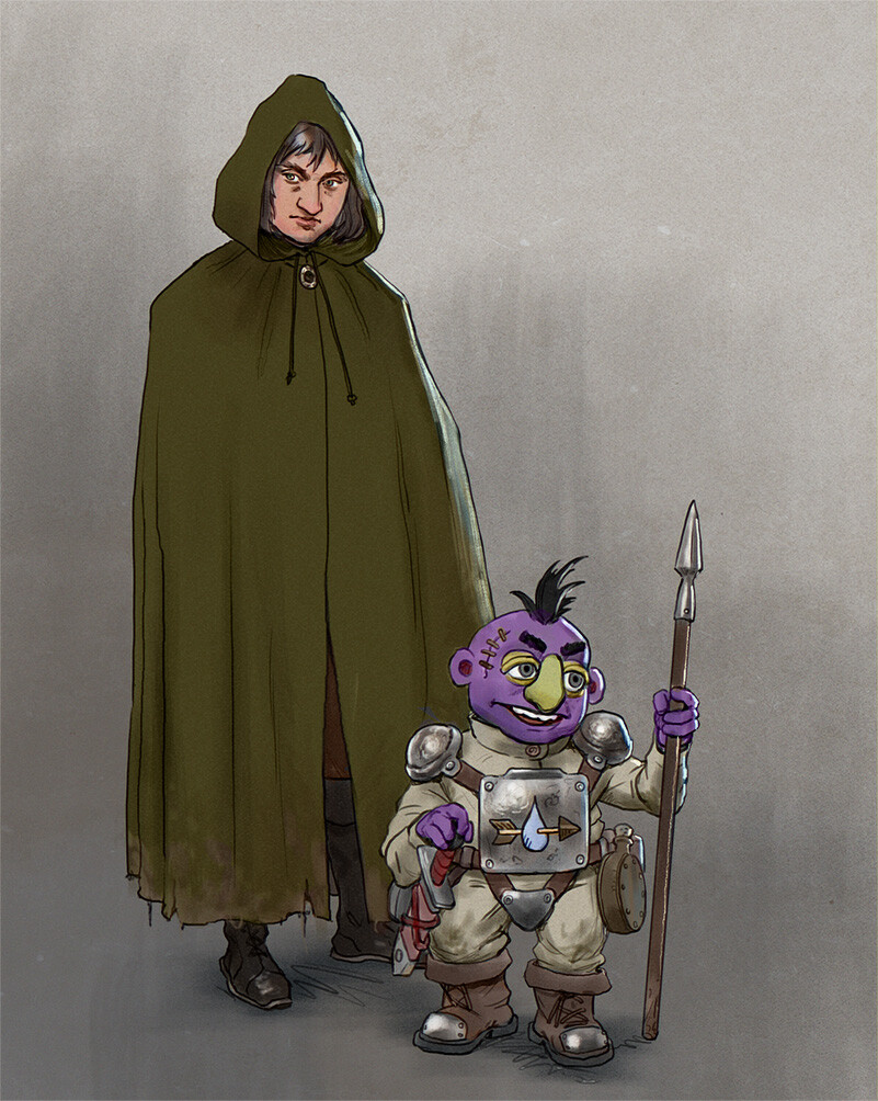 ArtStation - Fantasy Character Design Sketch