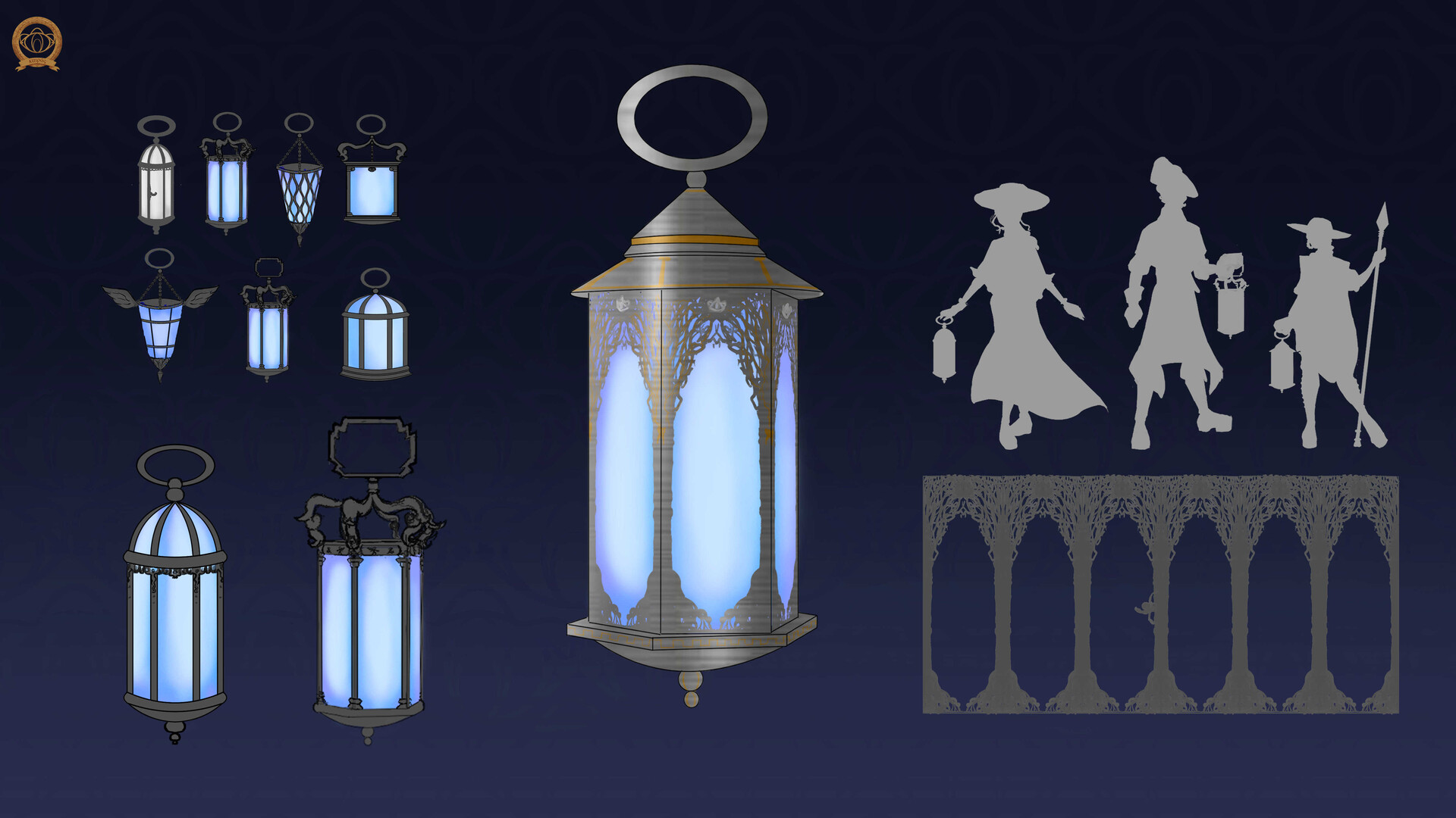 ArtStation - Lantern Concept Sheet