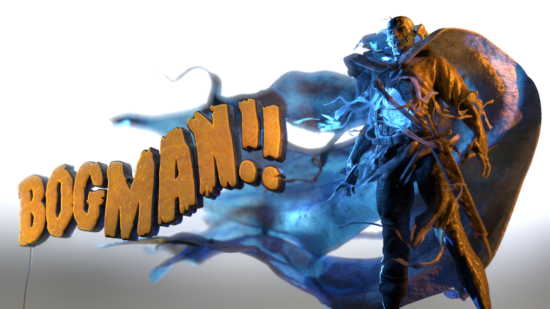 ArtStation - Lord of Alchemy. Miniature renders. Bogman.