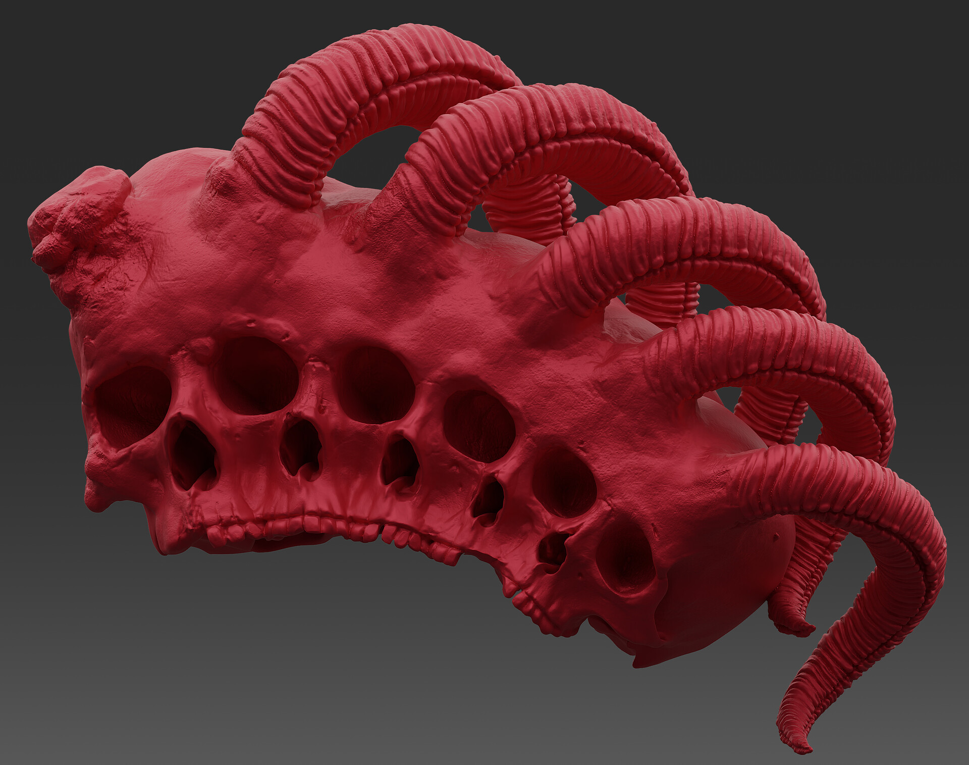 ArtStation - 1 Day Skull