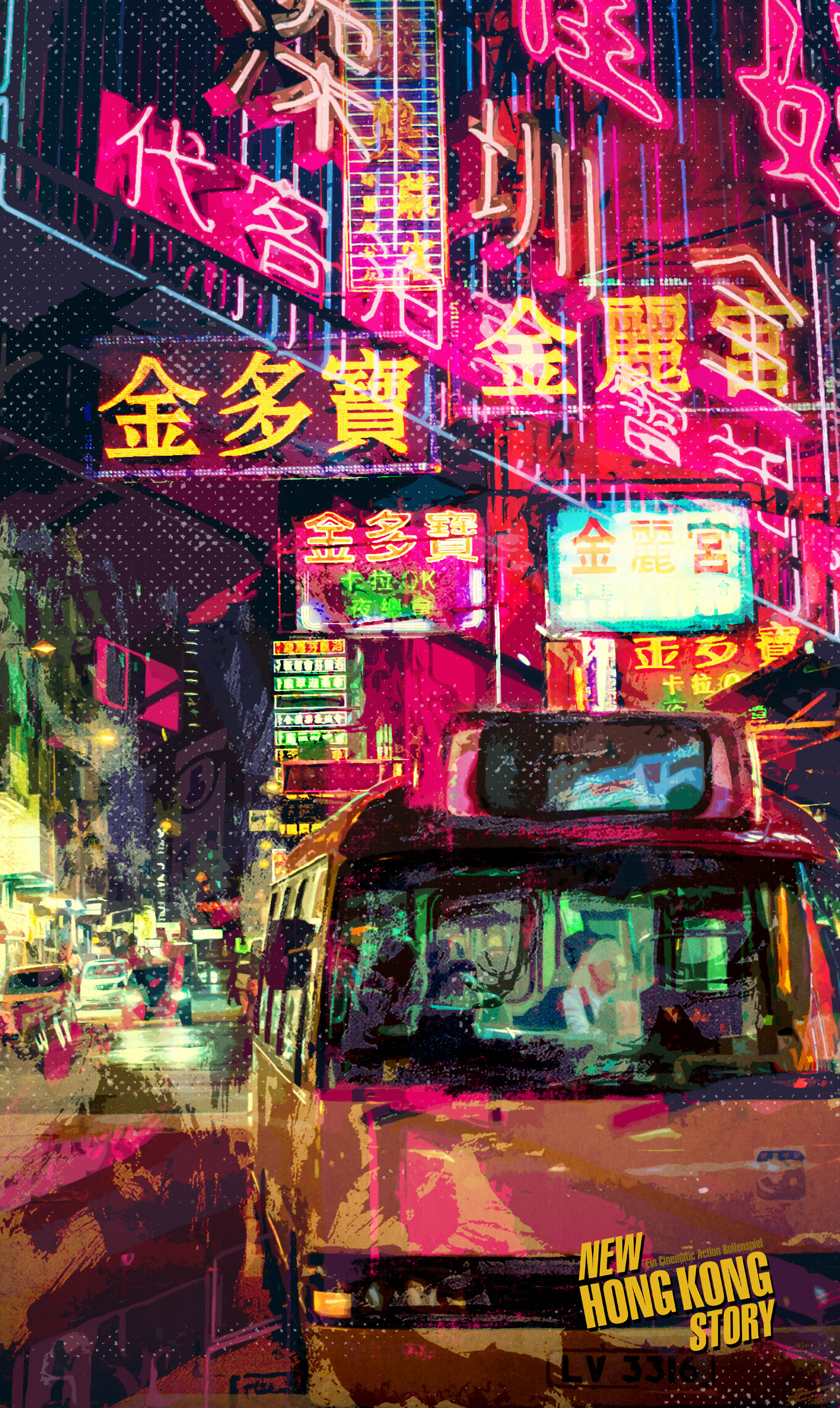 ArtStation - Hong Kong Neon Signs