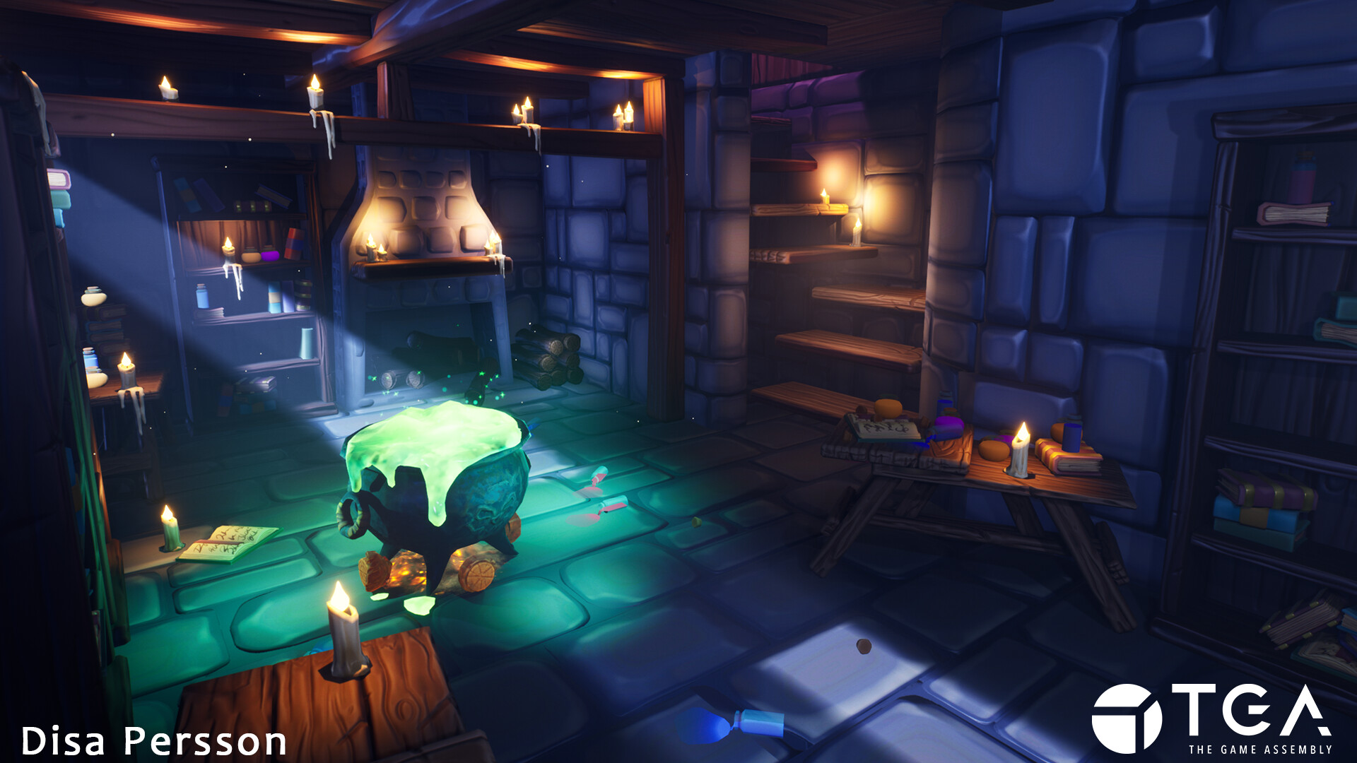 Disa Persson - Witch's Workstation