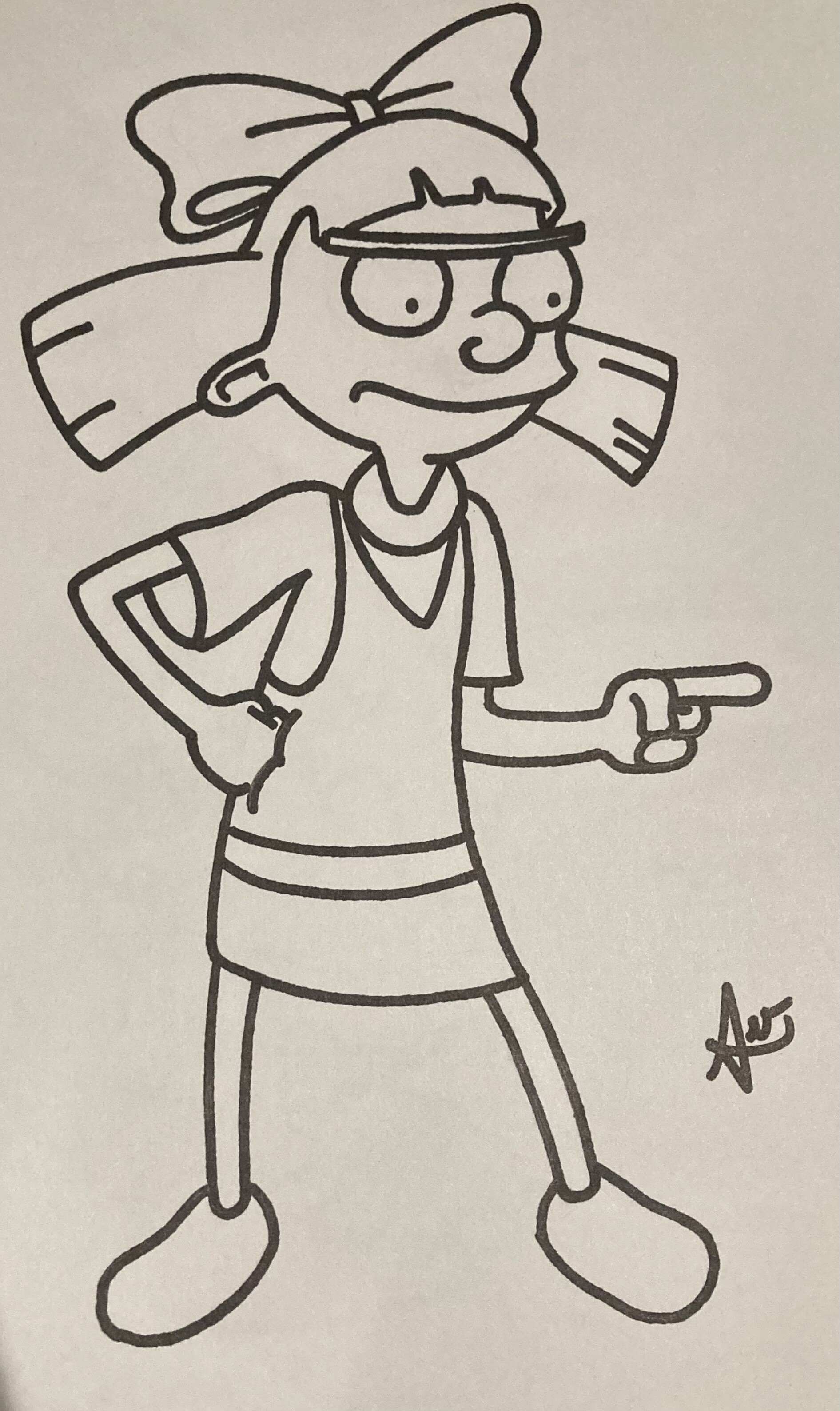 hey arnold coloring pages