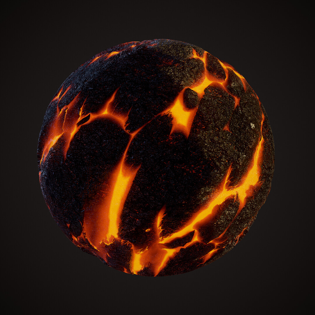 ArtStation - Stylized Magma
