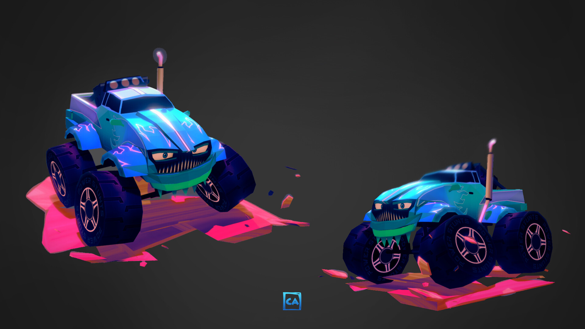 ArtStation - Monster Car
