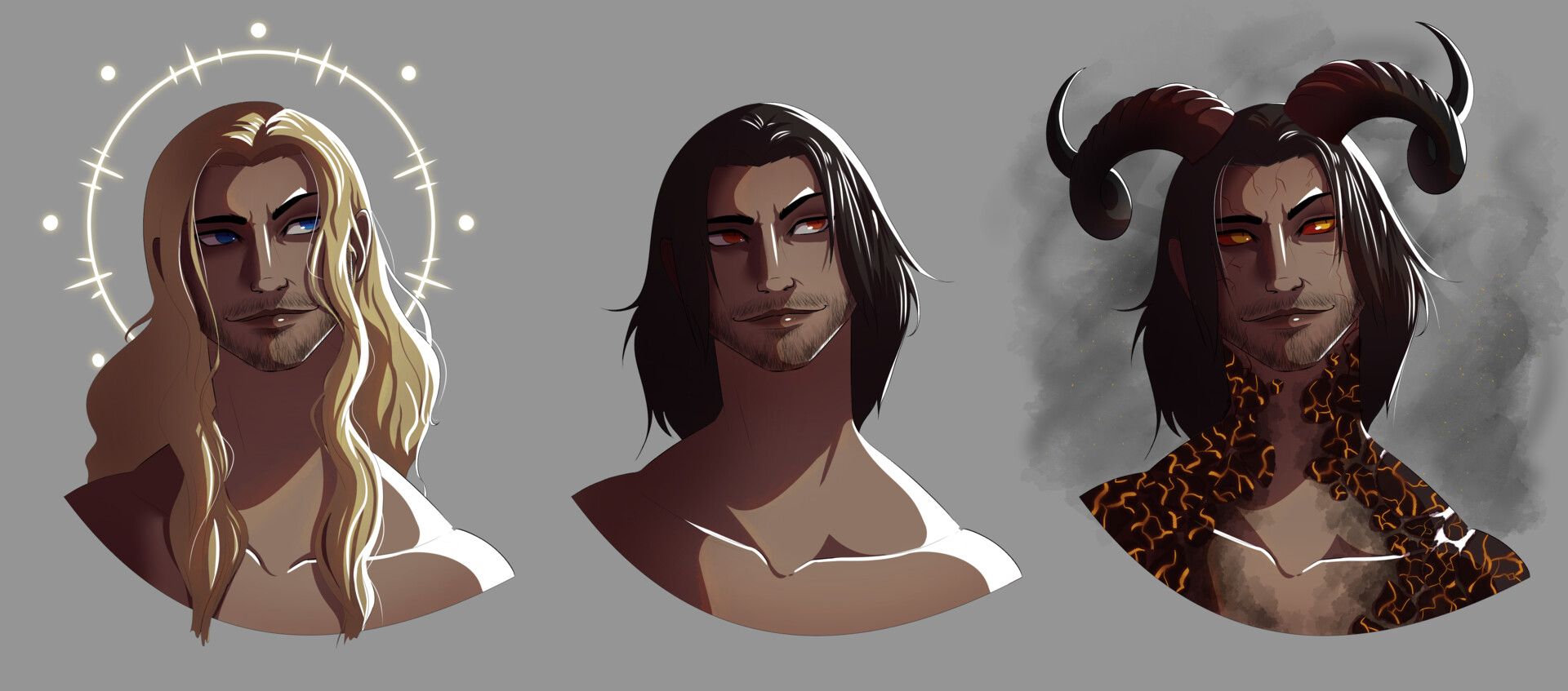 ArtStation - Belial - Headshots