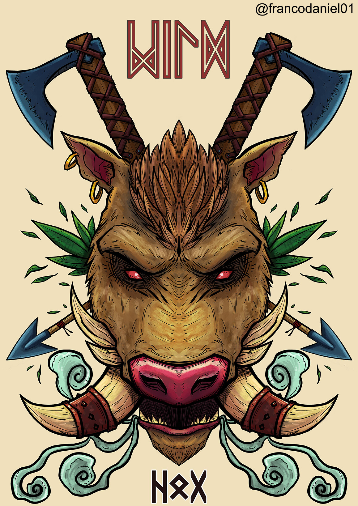 ArtStation - Wild Hog