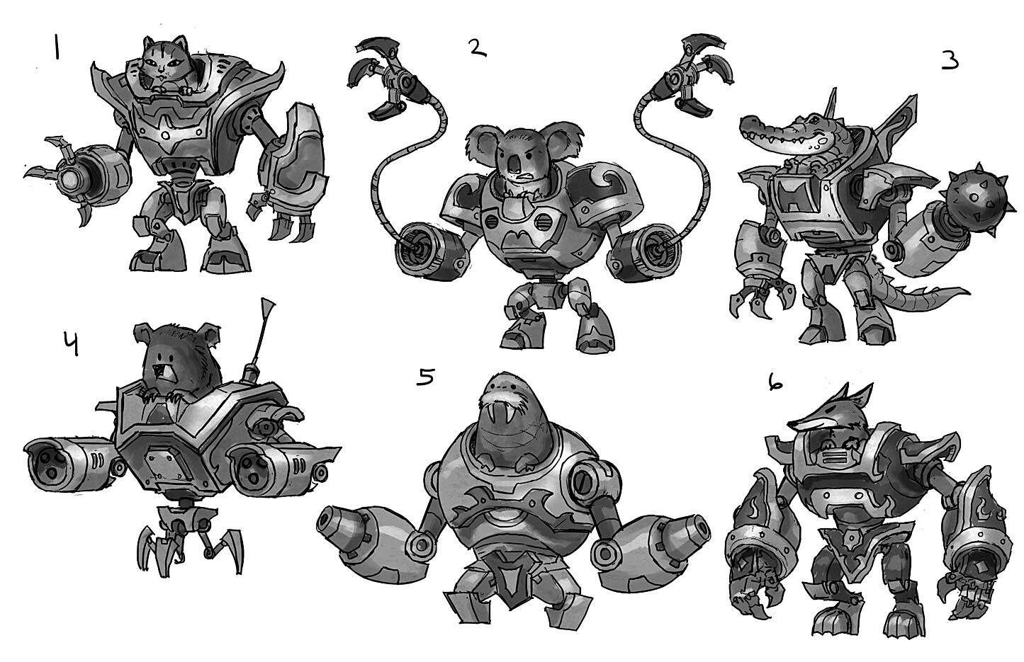 Shaun Keenan - Mech animals
