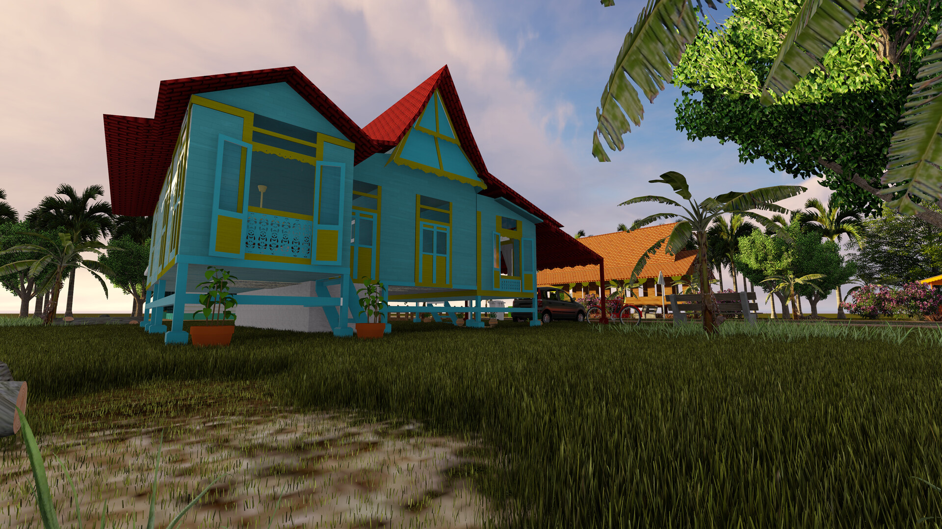 ArtStation - Kampong Morten, Malacca's House