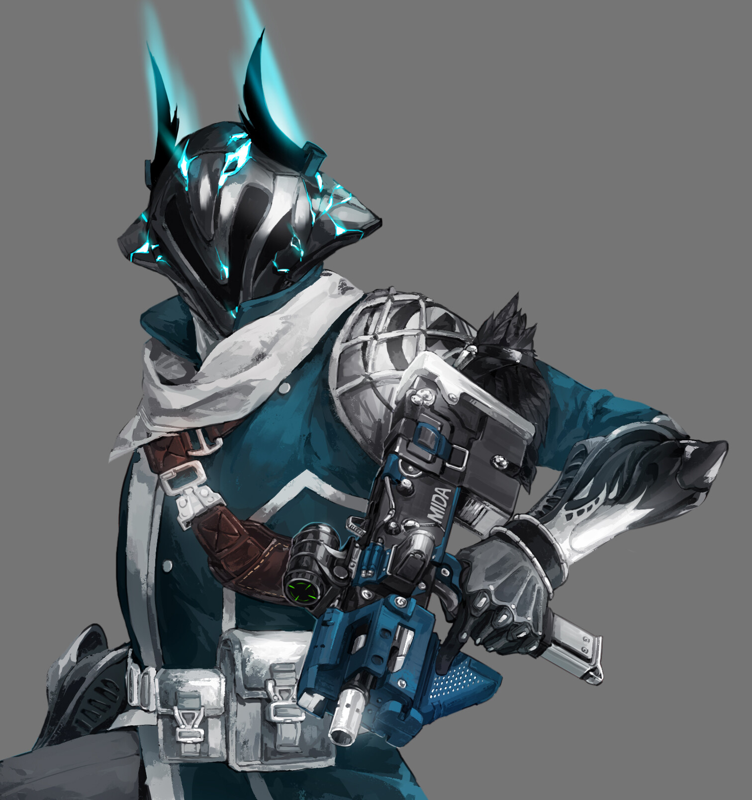 ArtStation - Warlock with MIDA Mini-tool