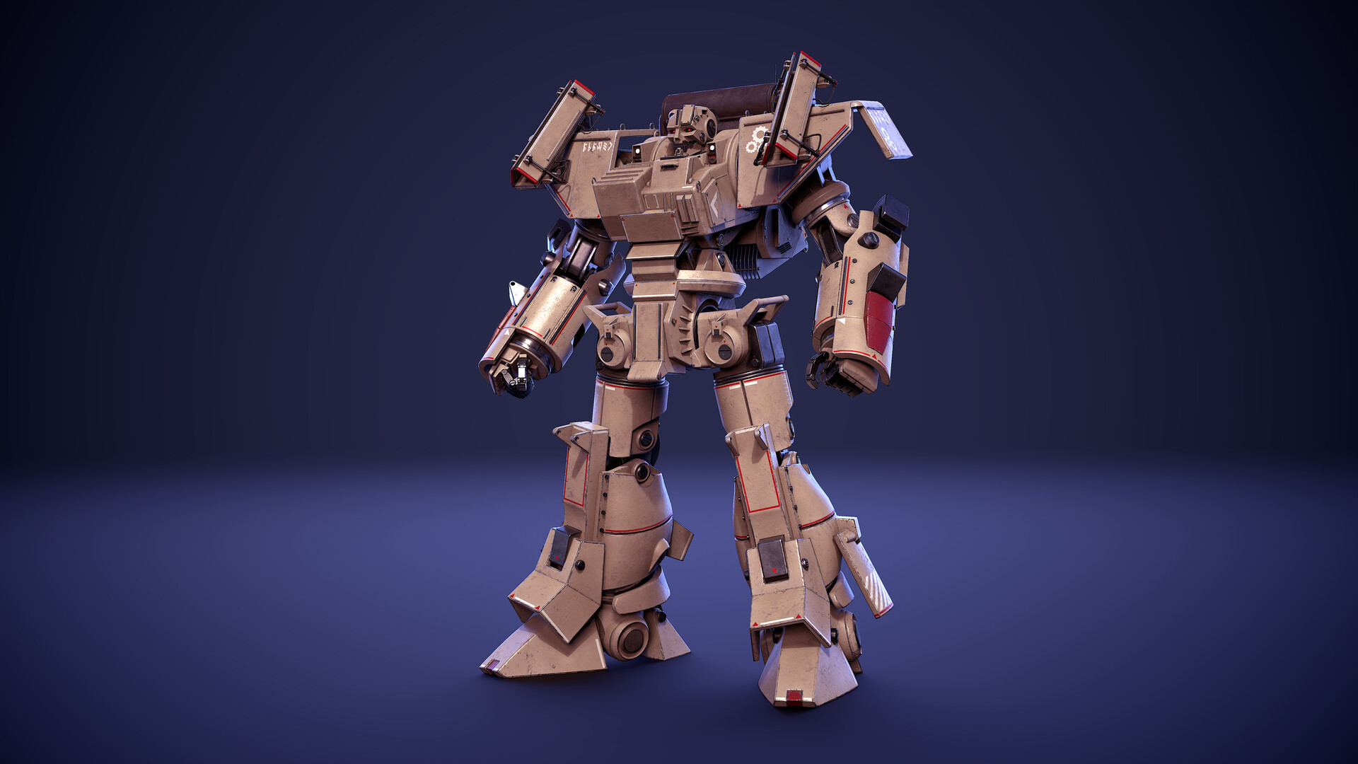 ArtStation - 3D mechanic #1