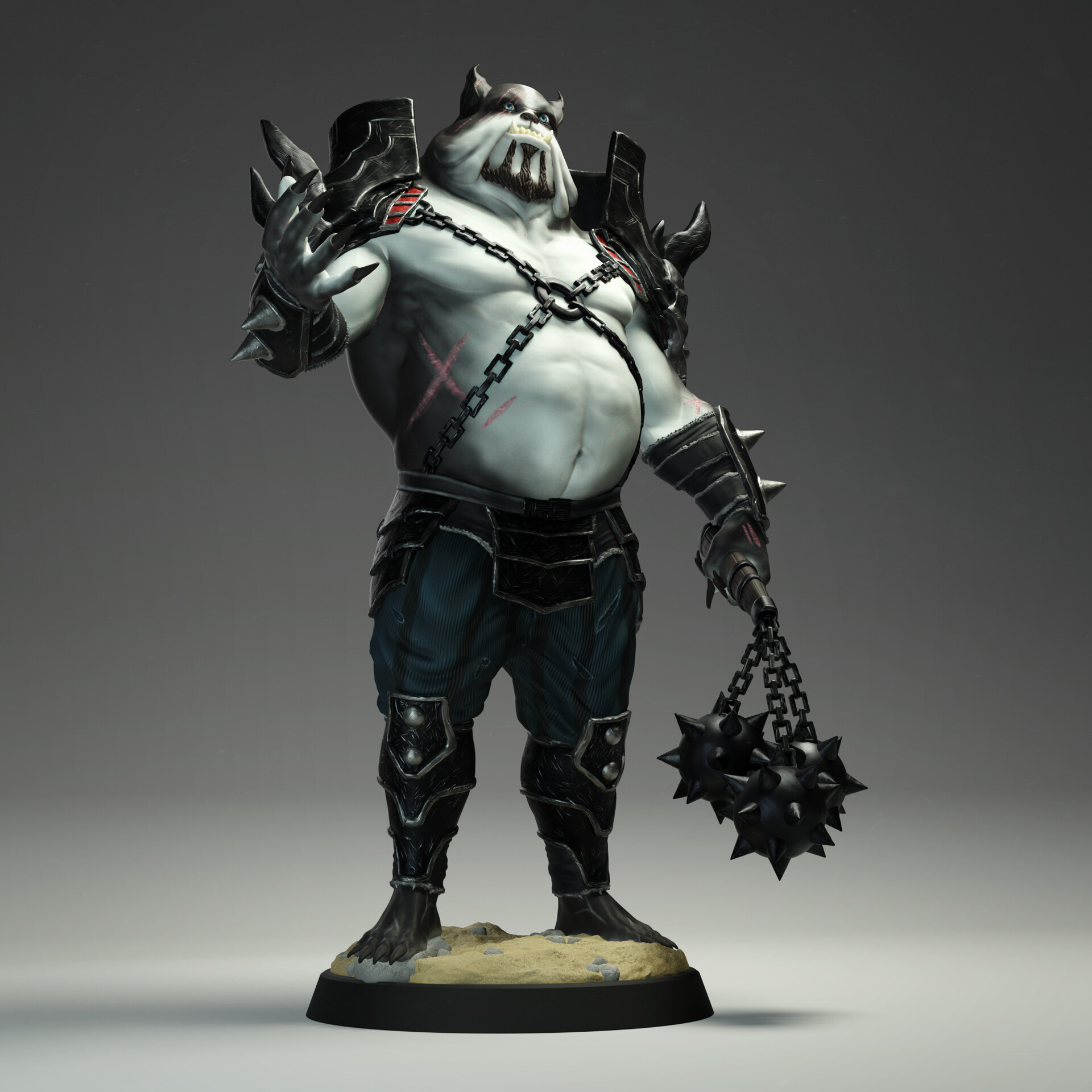 ArtStation - Bulldog (3D version)