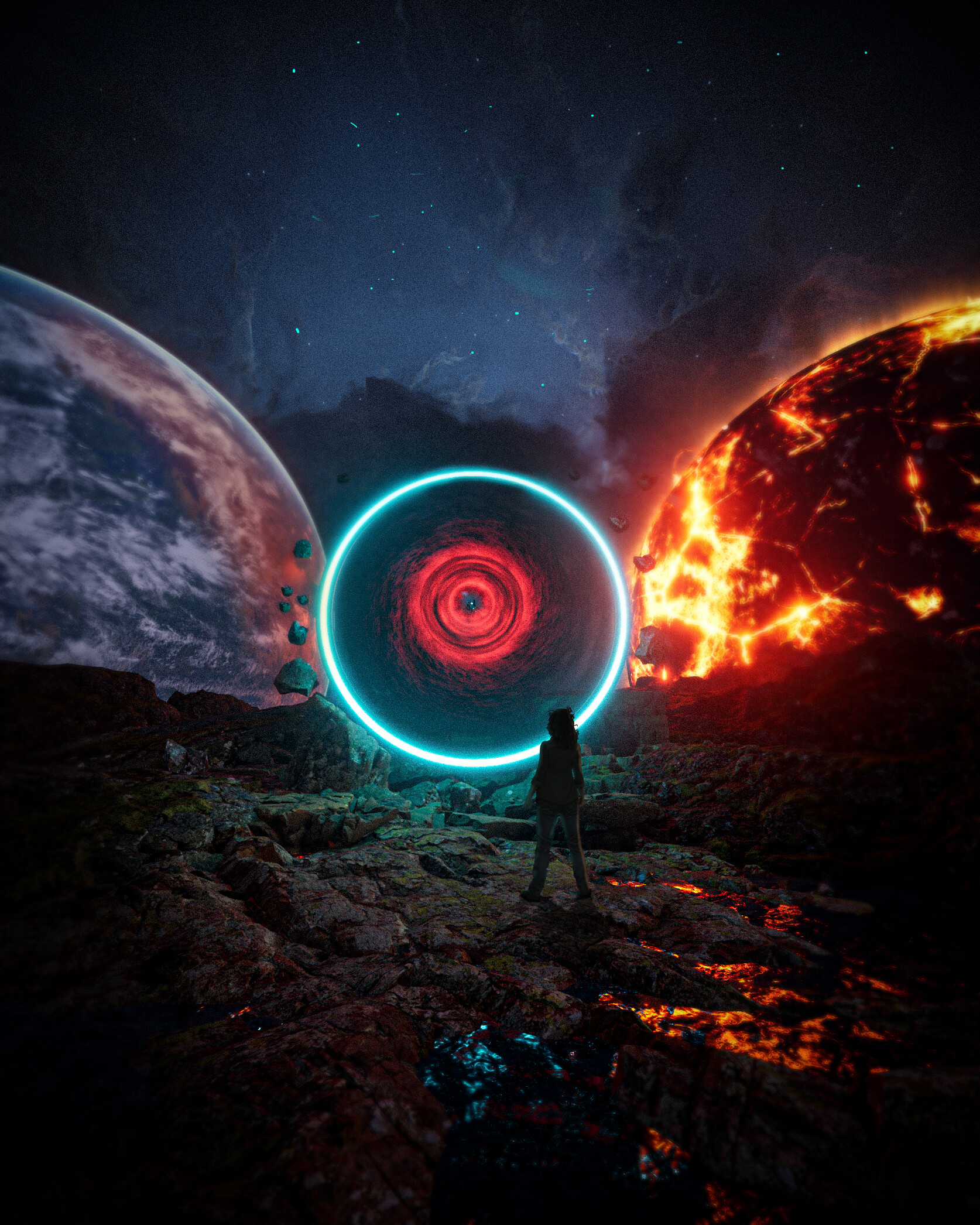 ArtStation - Between 2 worlds.