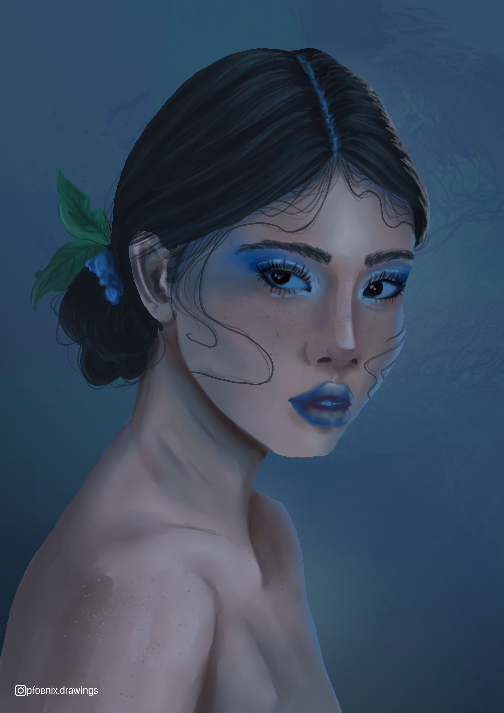 ArtStation - Blue Fantasy