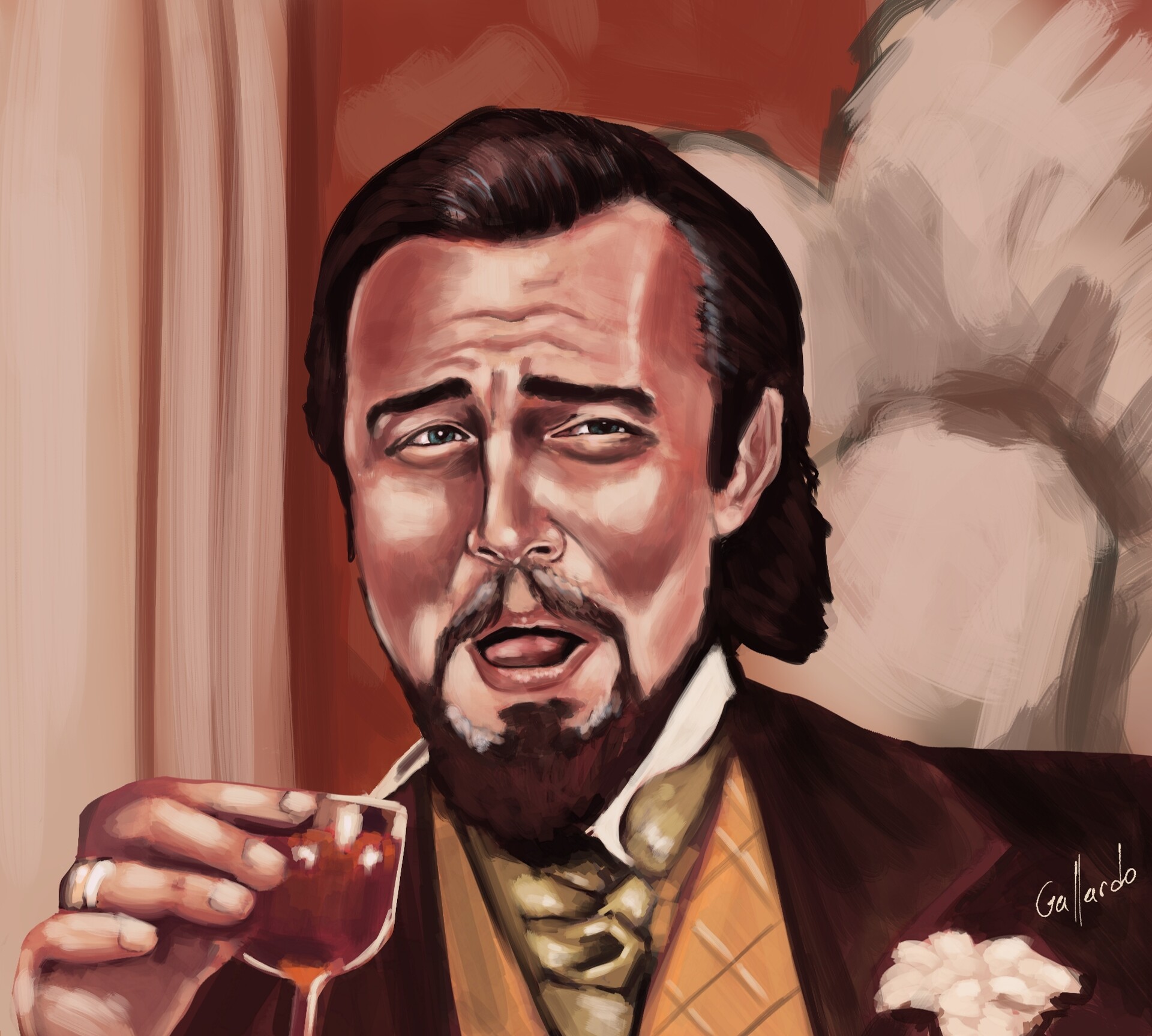 ArtStation - Leo Di Caprio Gesture