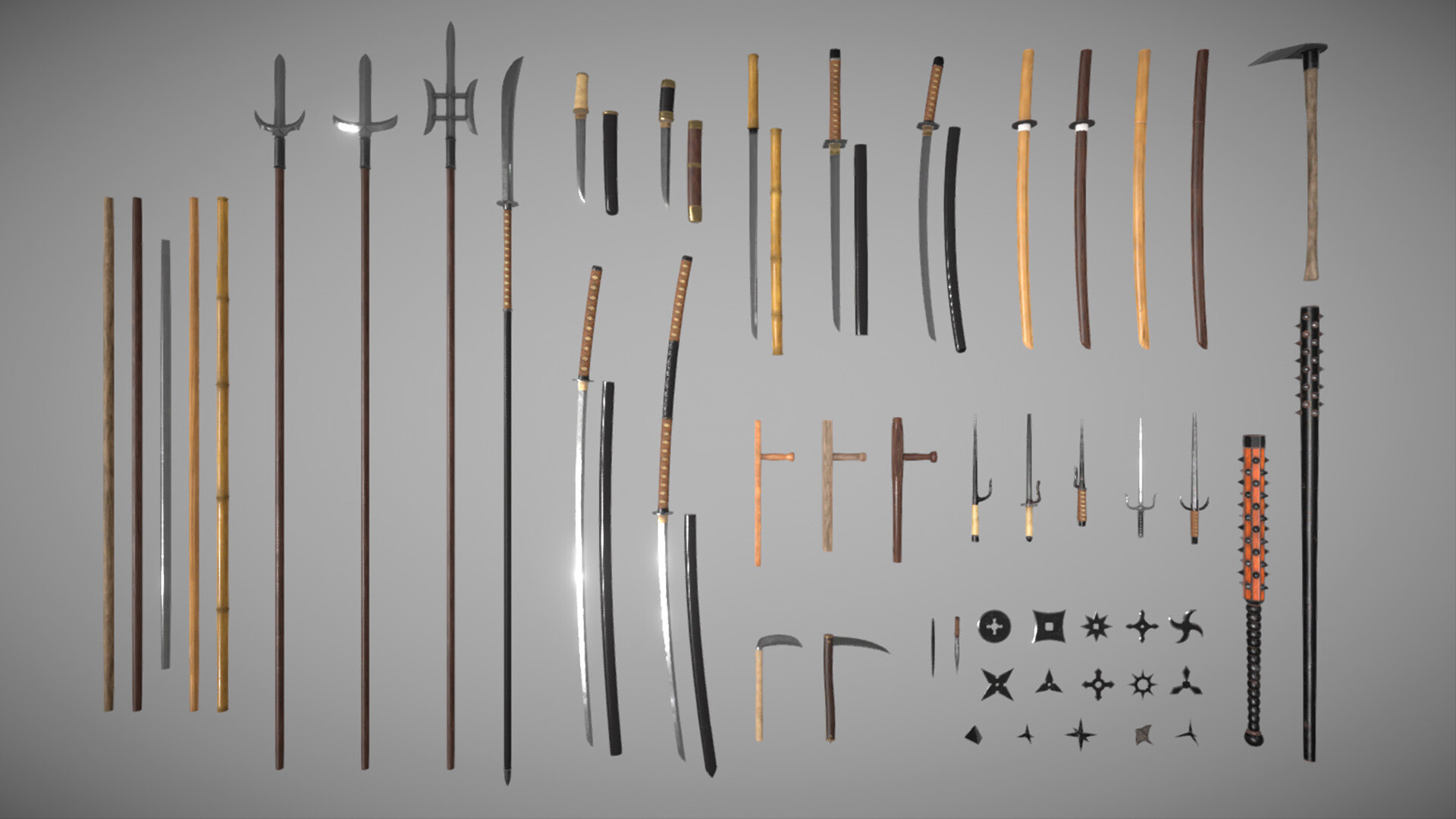Ancient Japanese Weapons