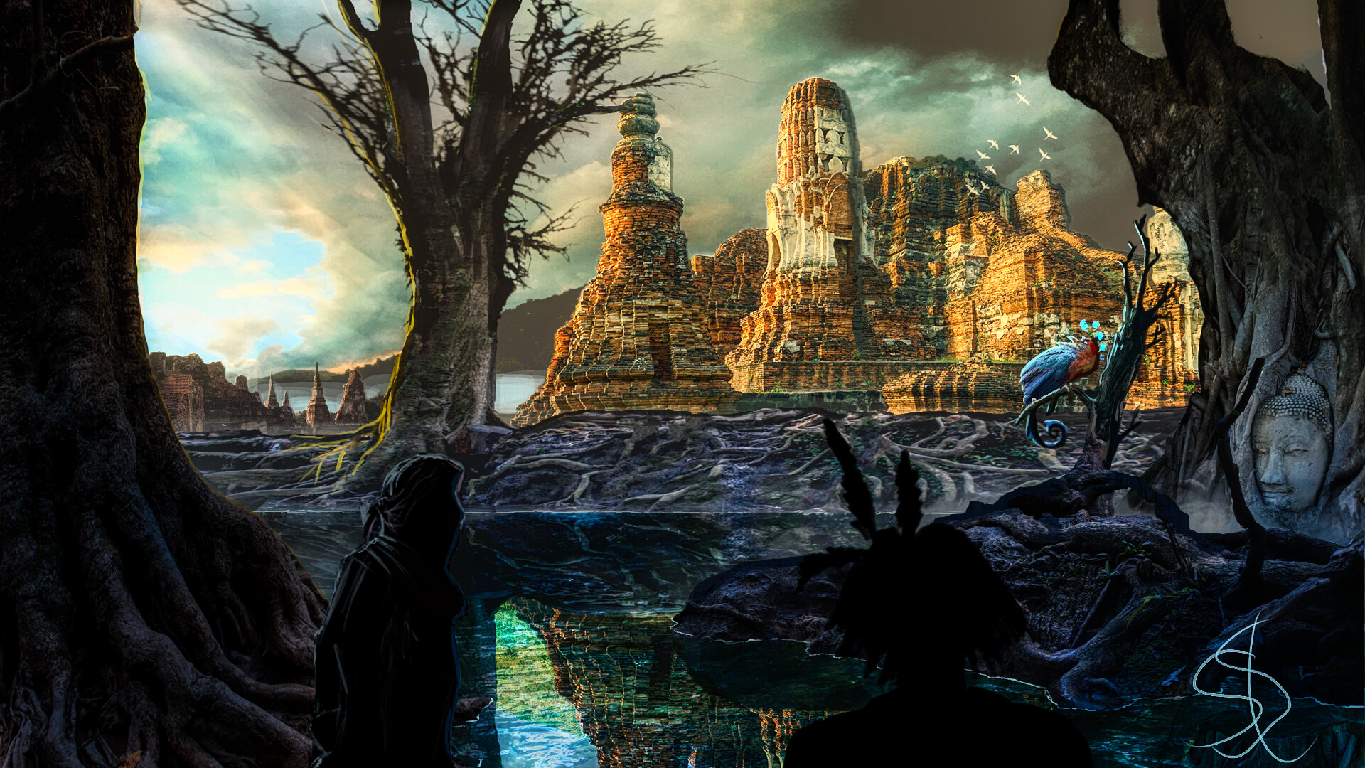 ArtStation - Verloren Tempel