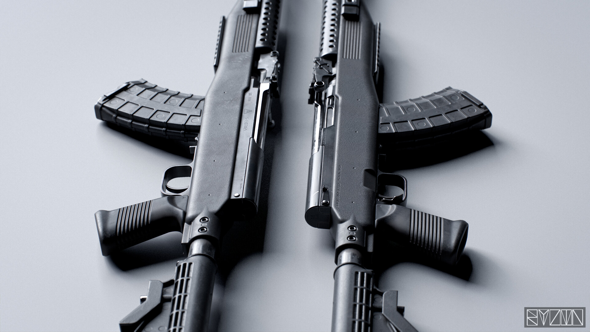 Sks Synthetic Stock With Rails