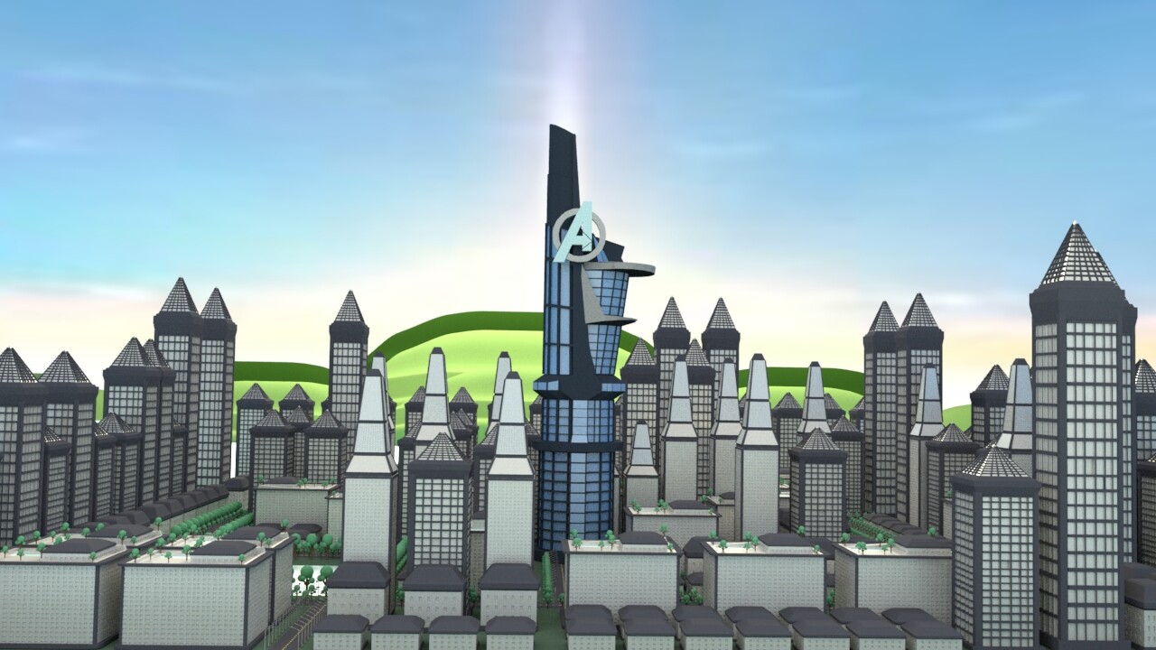 avengers skyline